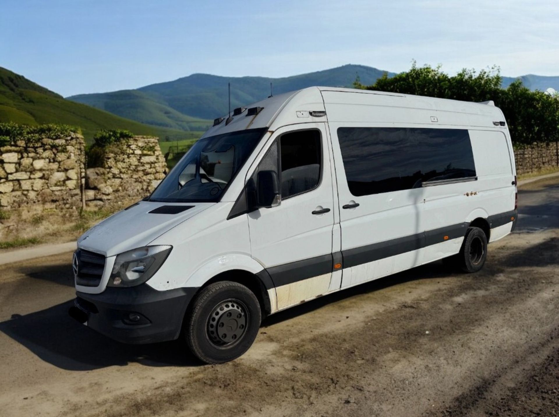2017 Mercedes-Benz Sprinter 516CDI LWB Van (Ex Police / Riot Van)Key ...