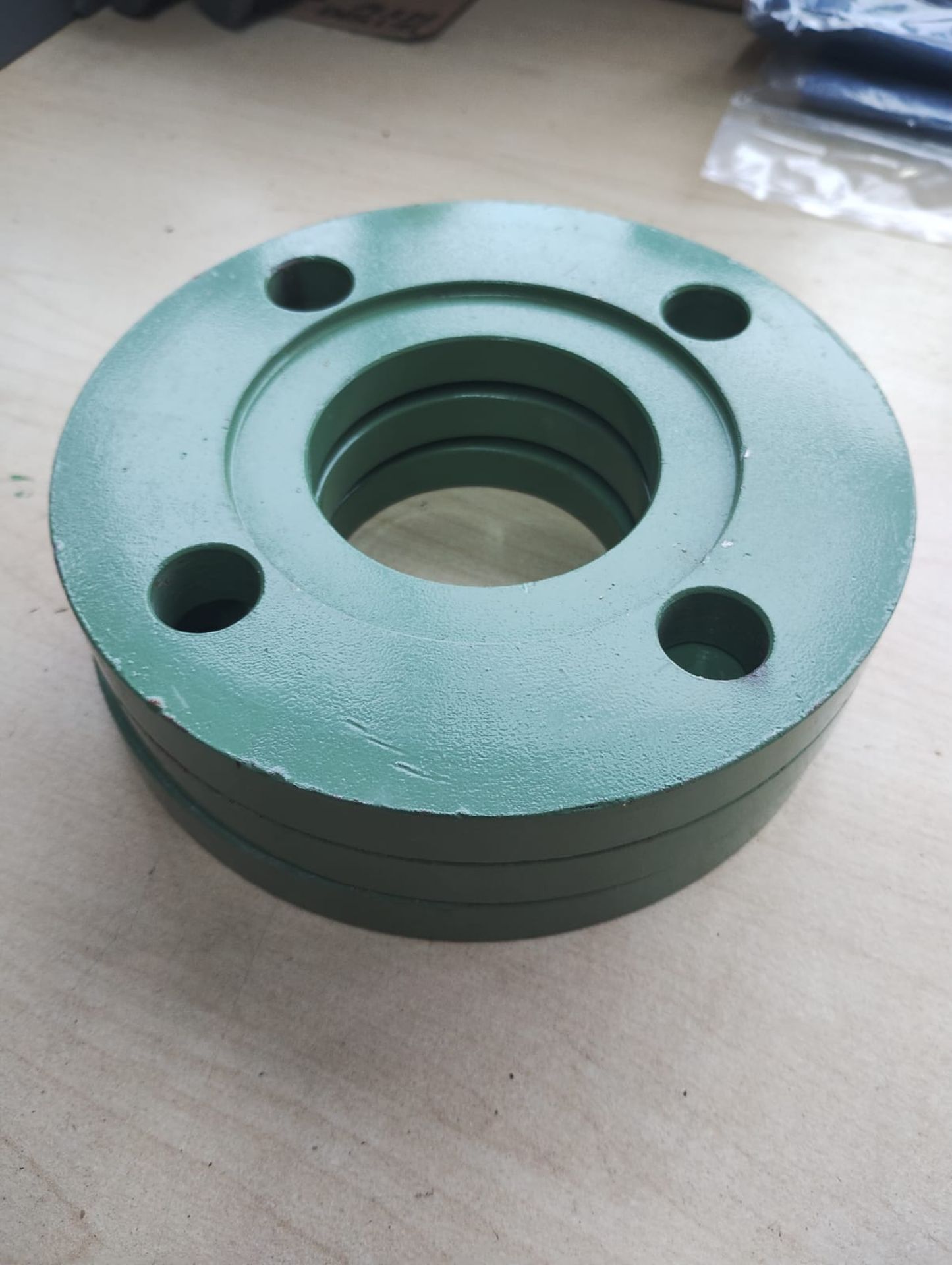 PEGLER ENDEX BI- METAL FLANGE -PN10-54MM -88029 -Joblot of 3 No Inserts ...