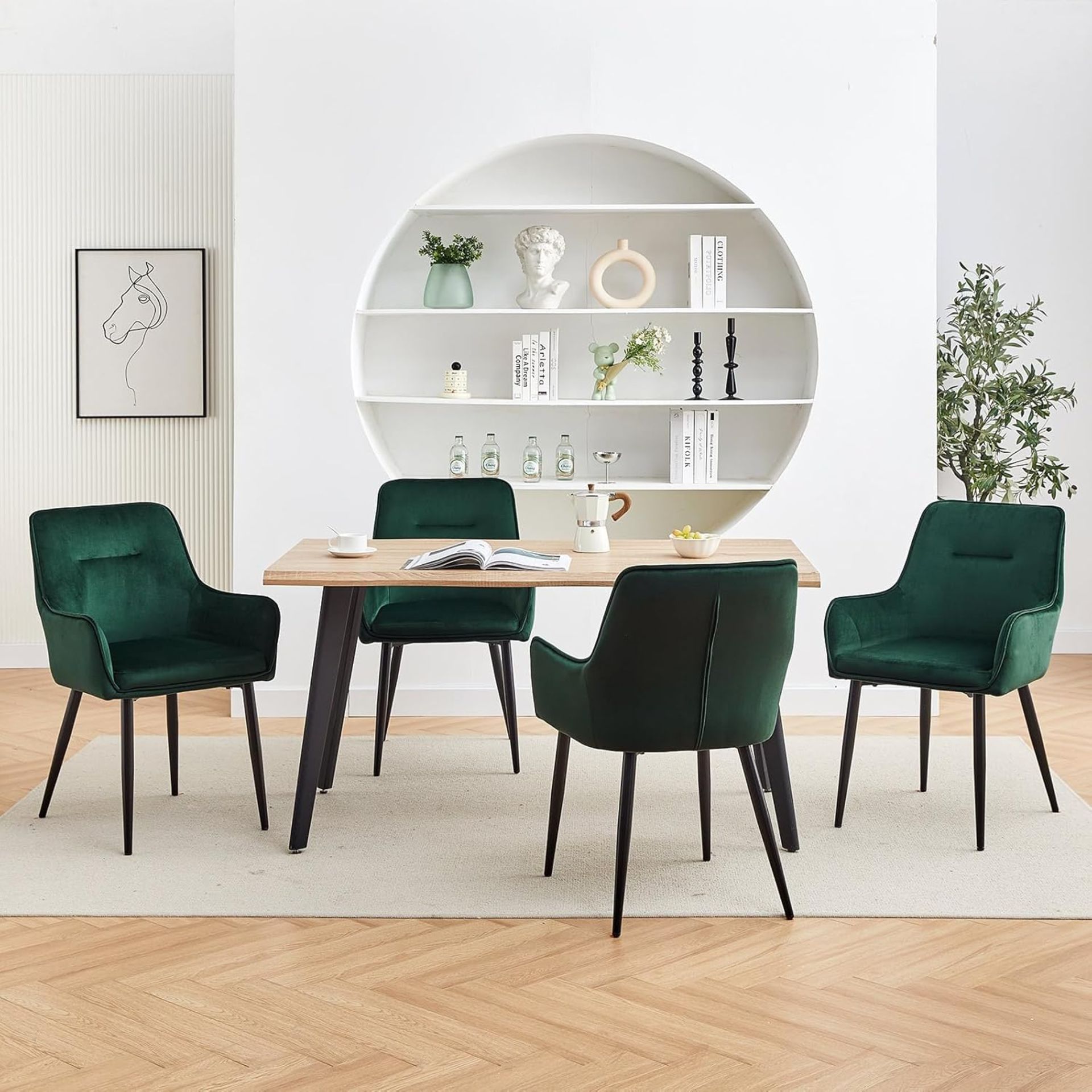 Brand new , set of 4 chairs , comes in 2 boxes . Collection ...