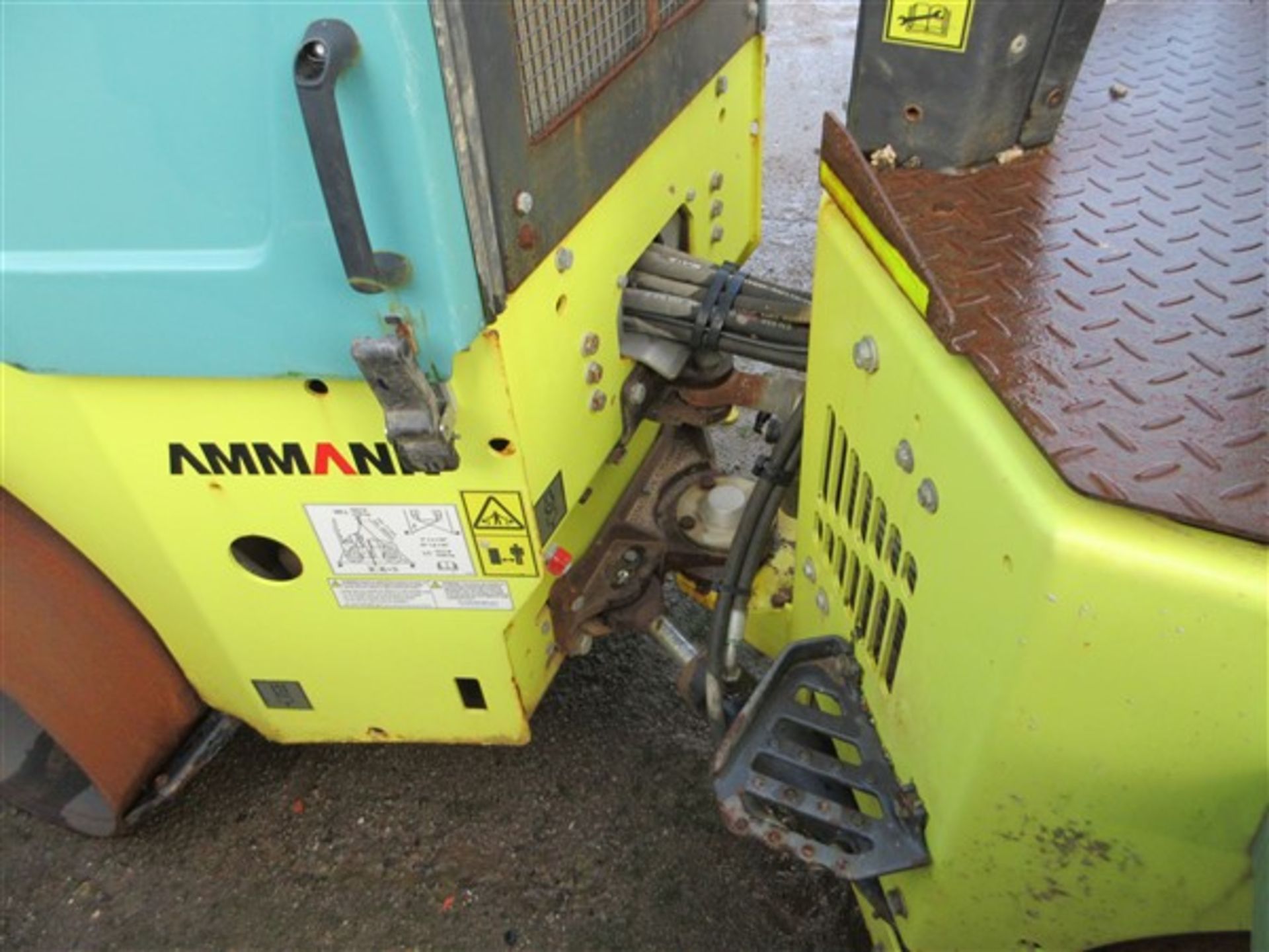 Ammann ARX 36 articulated tandem vibratory roller, serial no ...
