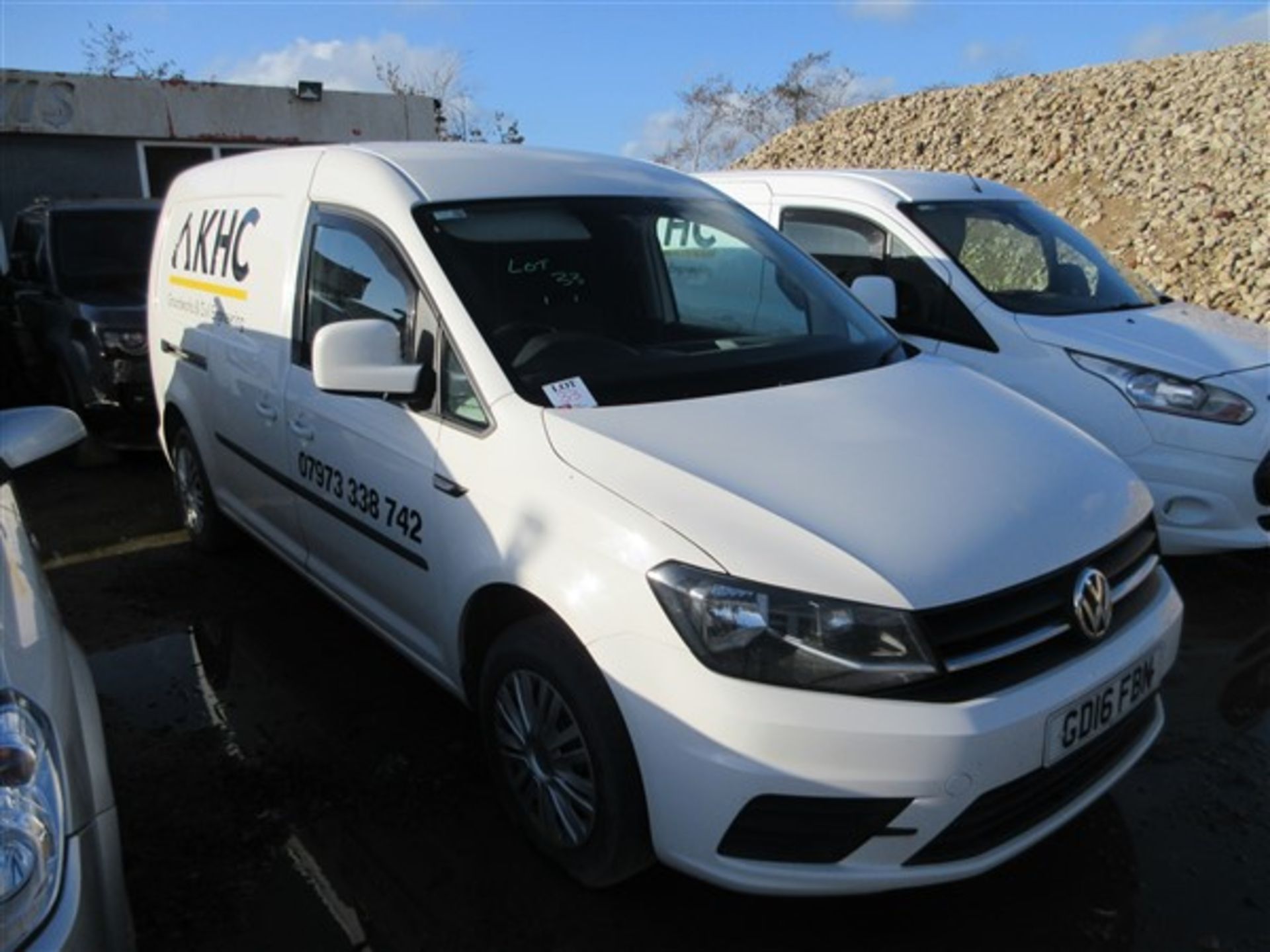 VW Caddy Maxi C20 Trendline 2.0Tdi panel van, Registration: GD16 FBN ...