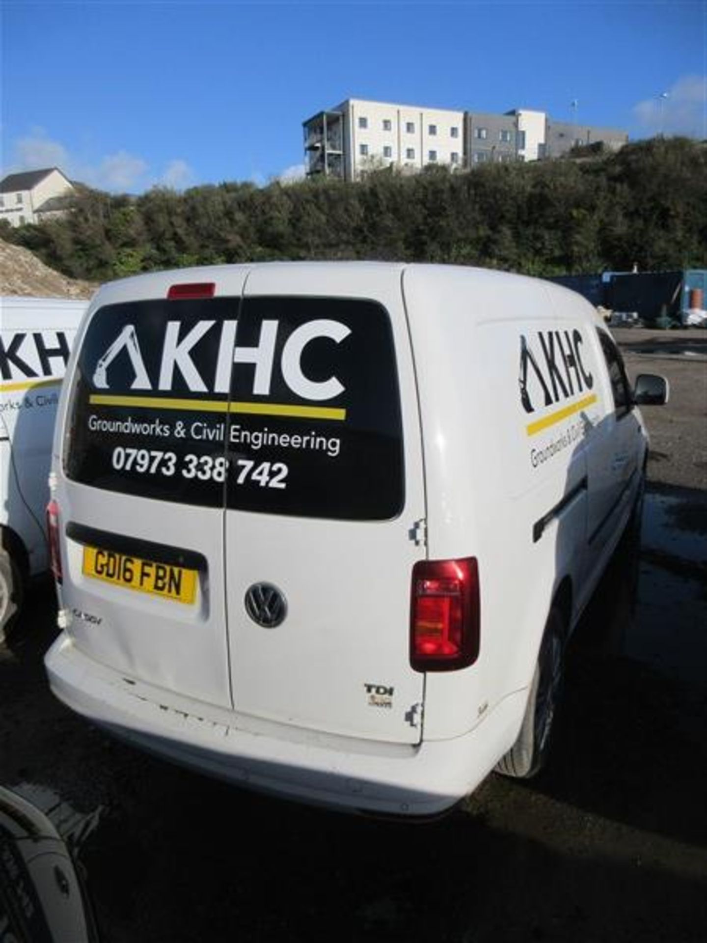 VW Caddy Maxi C20 Trendline 2.0Tdi panel van, Registration: GD16 FBN ...