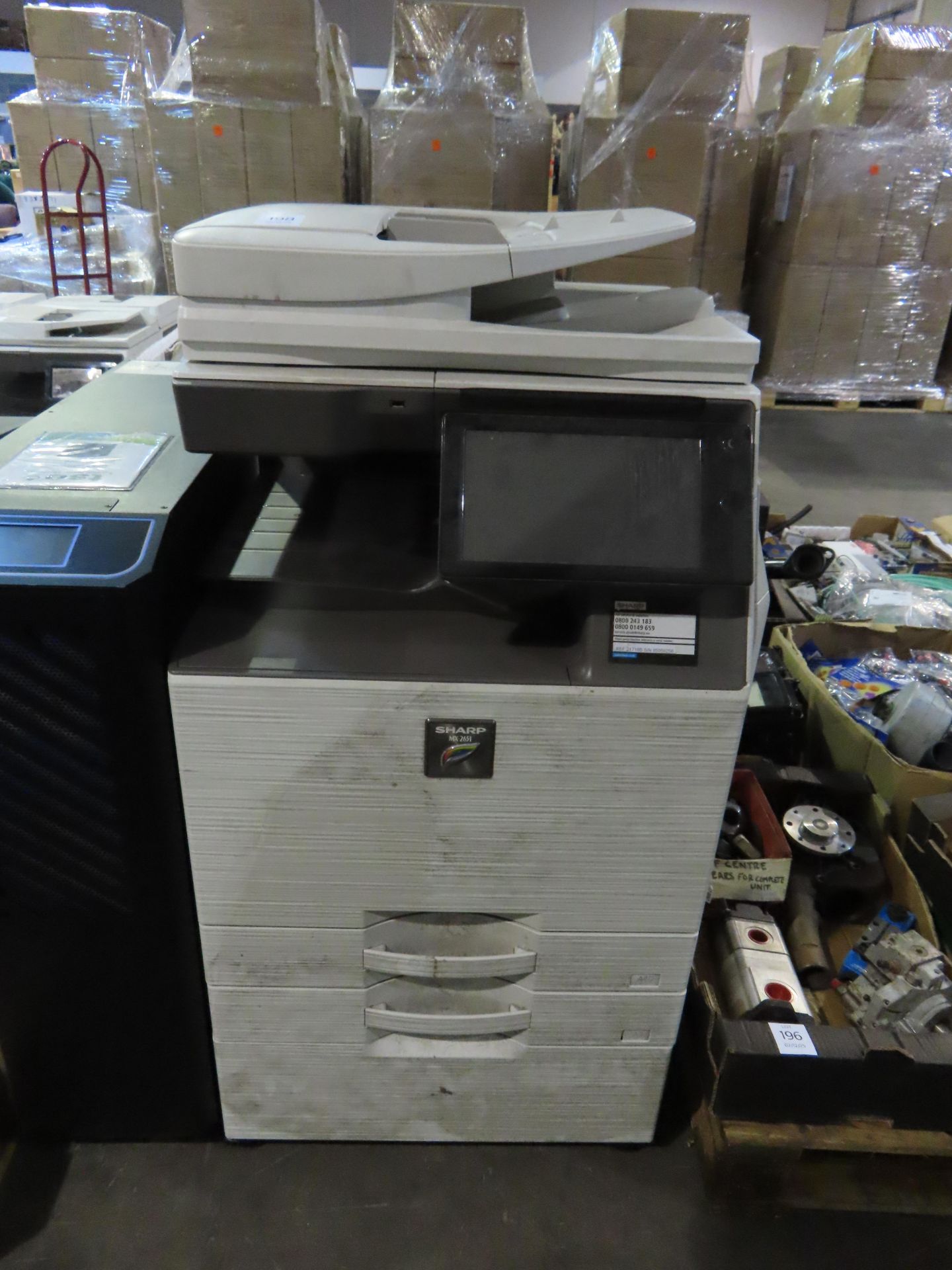 Sharp MX-2651 photocopier. Please note this lot has a £10 plus VAT Lift ...