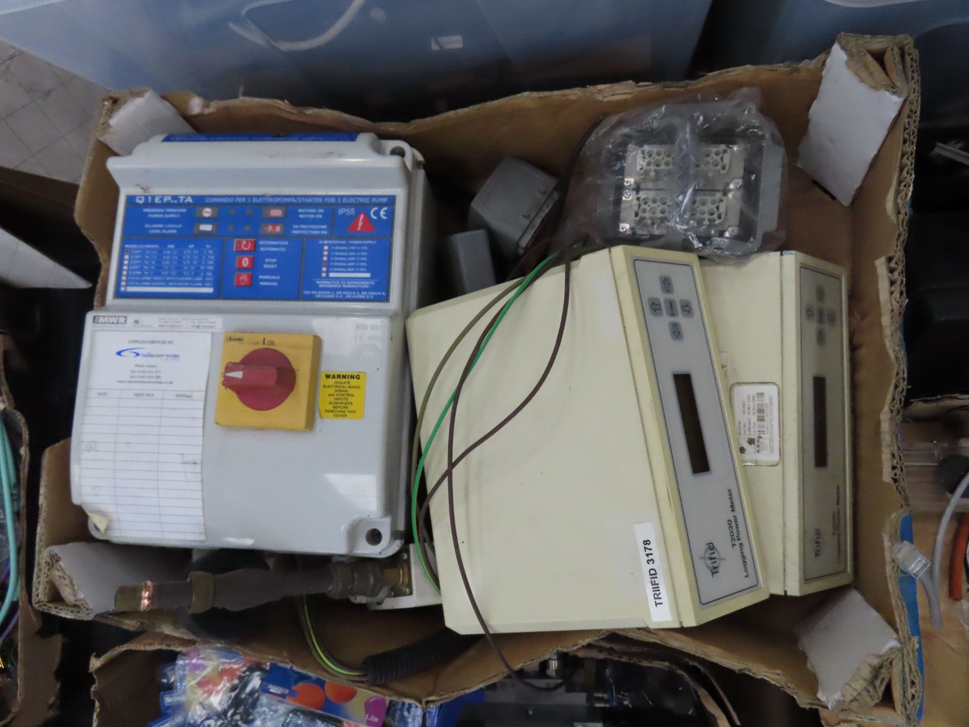 Pallet of various electronic components etc. Please note this lot has a ...