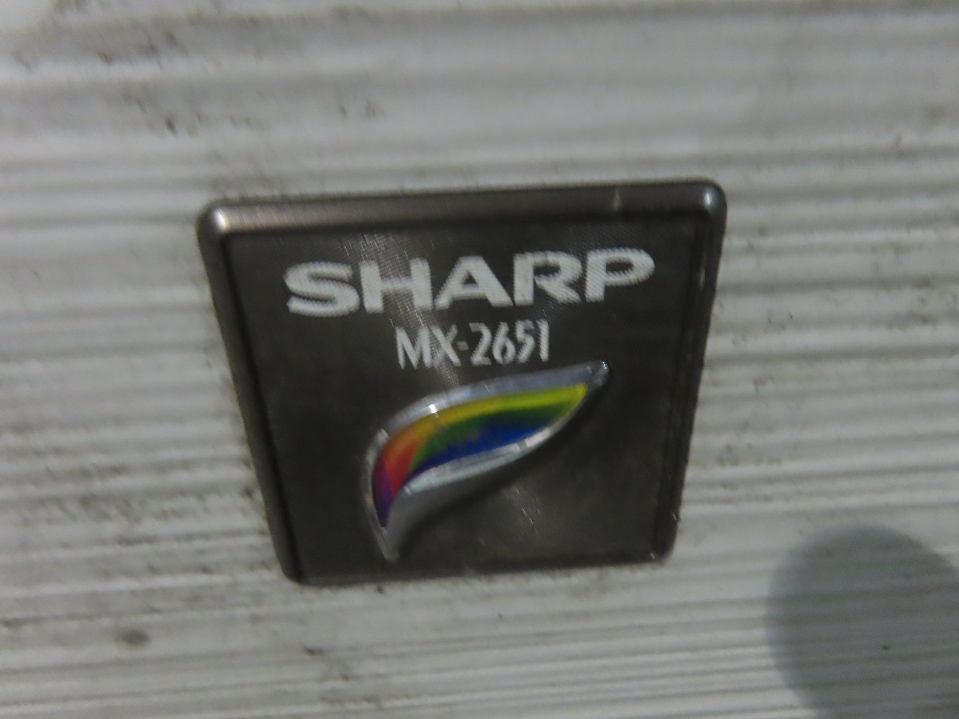 Sharp MX-2651 photocopier. Please note this lot has a £10 plus VAT Lift ...