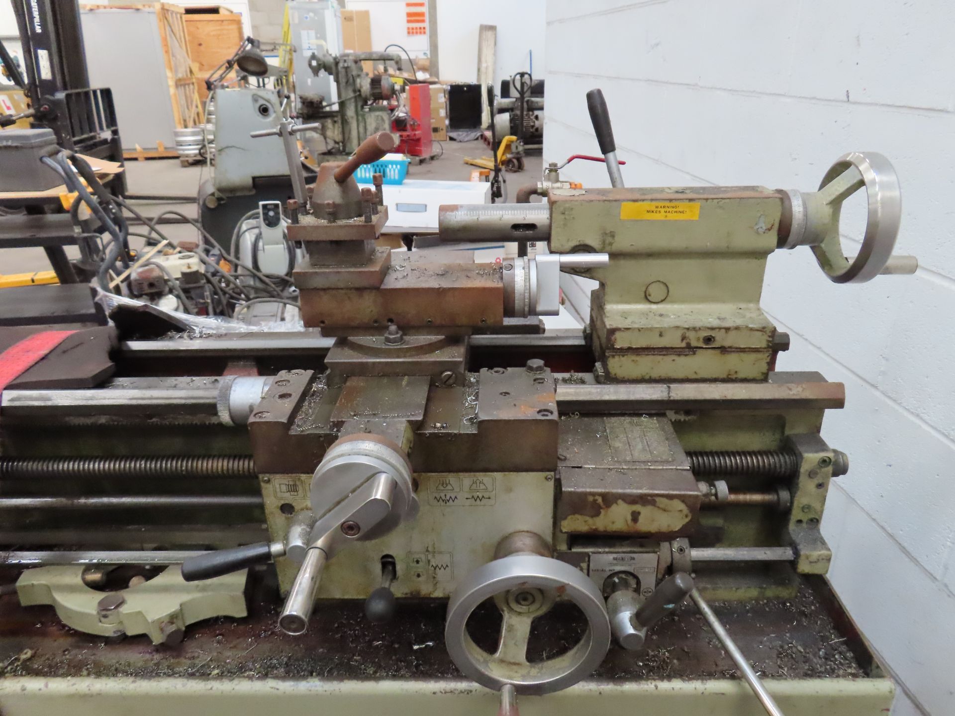 Harrison M300 metalworking lathe with Sealey American-Pro toolbox and ...