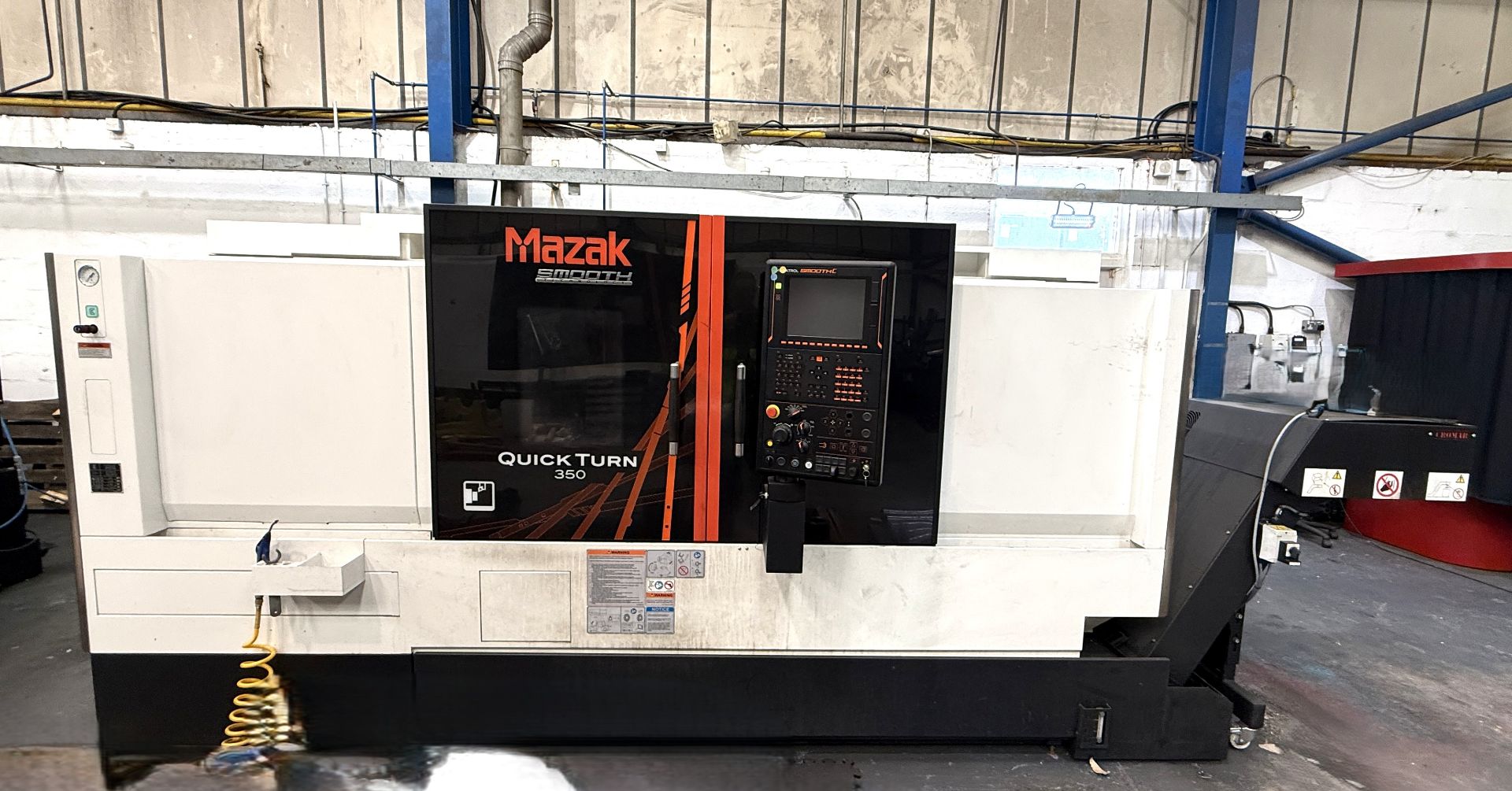 The 2024 Mazak Quick Turn 350 is a powerful and versatile CNC lathe ...