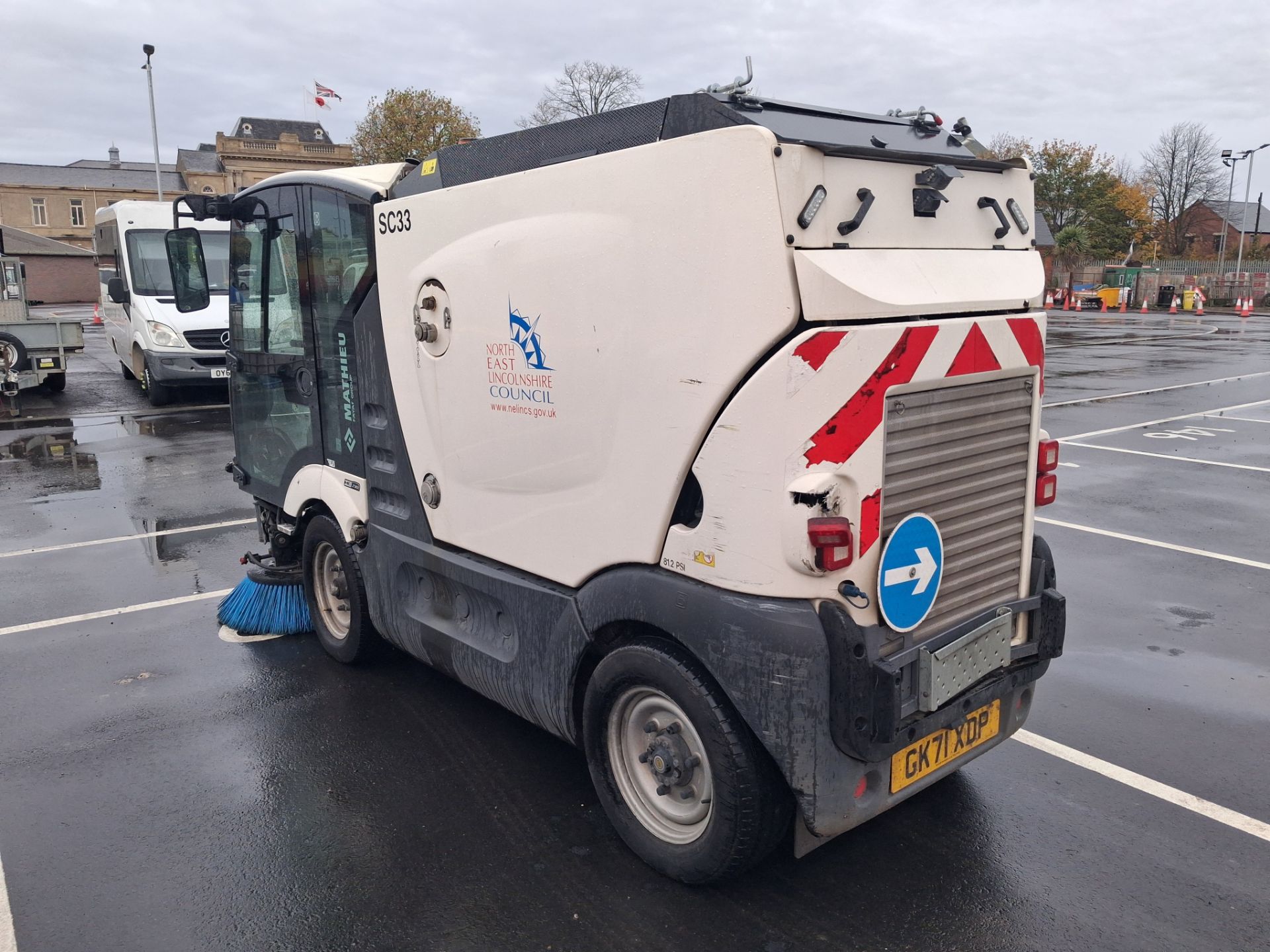 SCARAB Azura Flex MC210 multi-purpose street sweeper. Registration ...