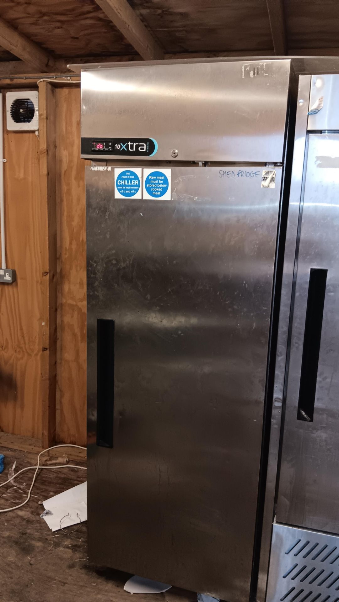 Foster XR600H Xtra Stainless steel single door 600 litre commercial ...