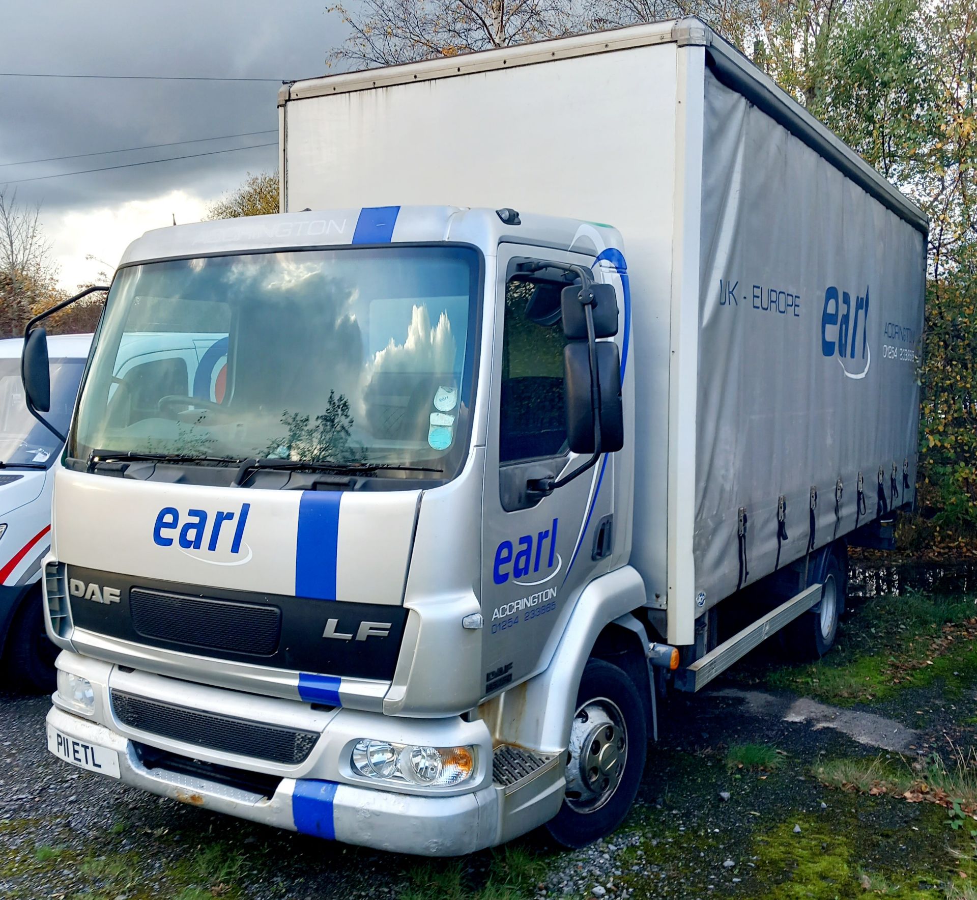 DAF LF.150 7.5t Curtain Side, Registration P11 ETL. First Registered ...