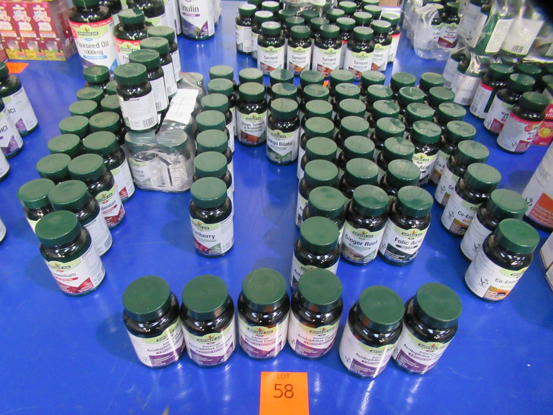 81 x Assorted bottles of Natures Aid soft gels & tablets as lotted to ...