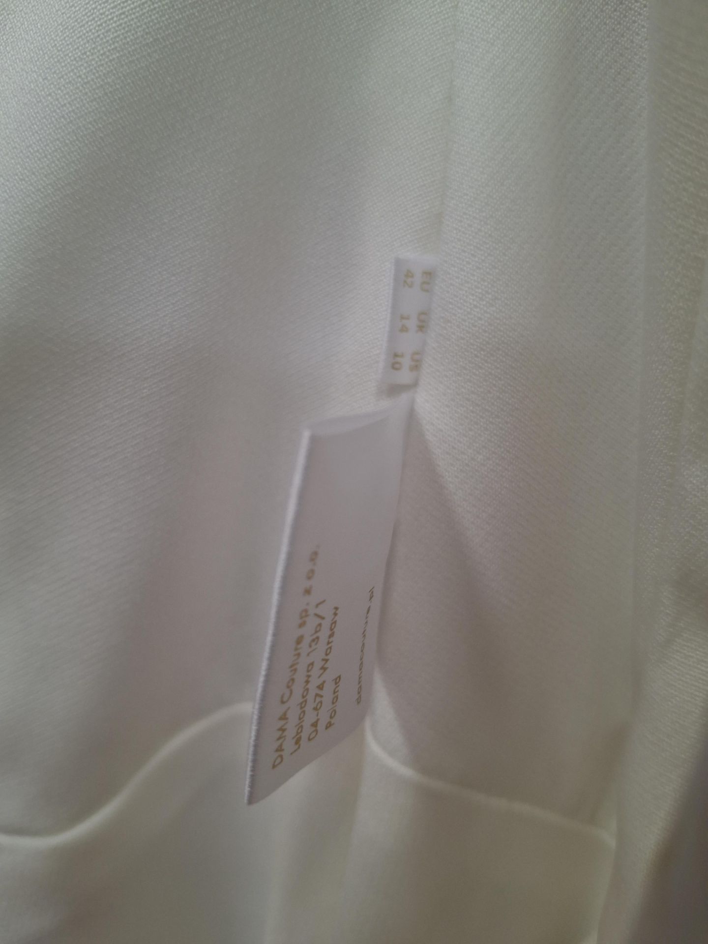 Dama mellisandre Wedding Dress, Size 42, Colour Original (Advised new ...