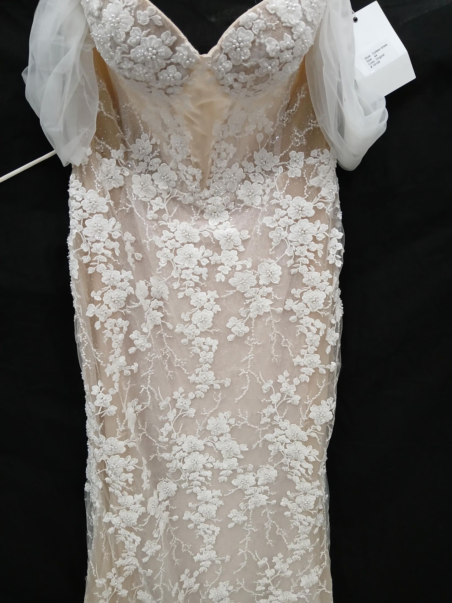 Eva Lendel Colleen Wedding Dress, Size 44 / UK 16, Colour Original, (Ex ...