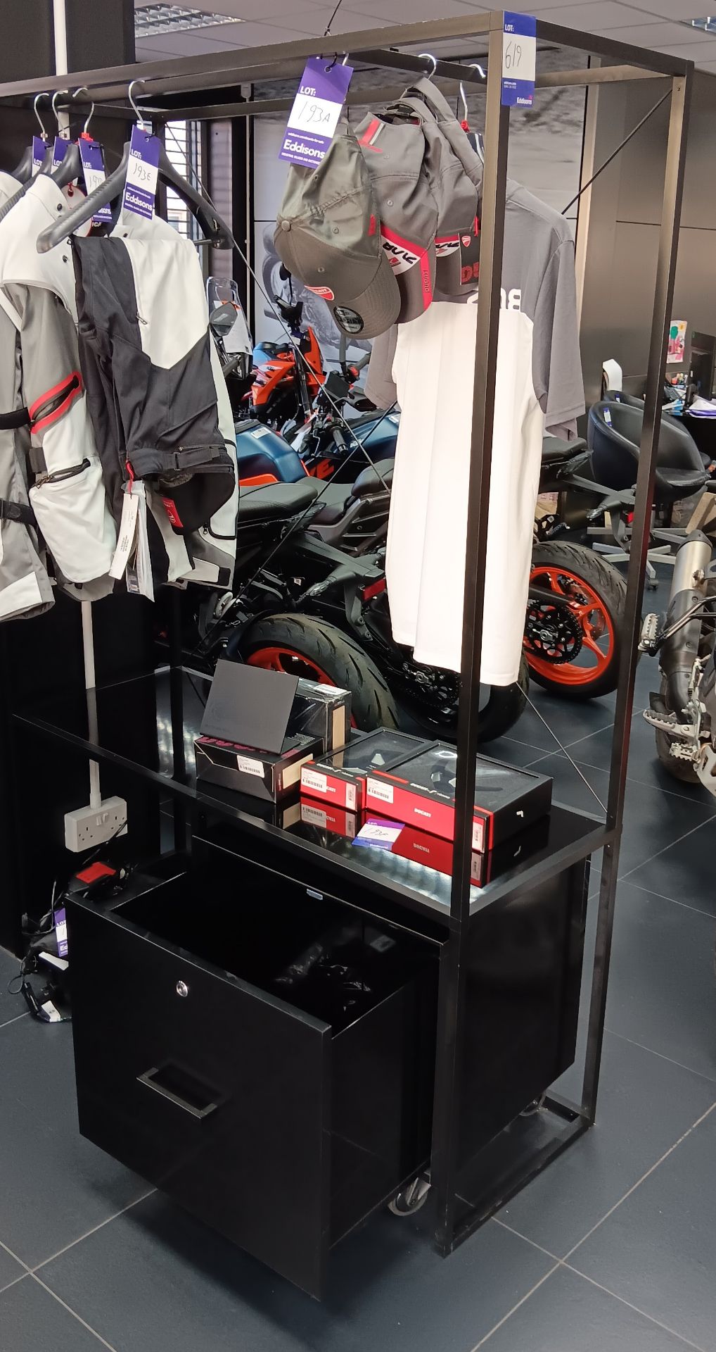 Steel Framed Retail Display Unit