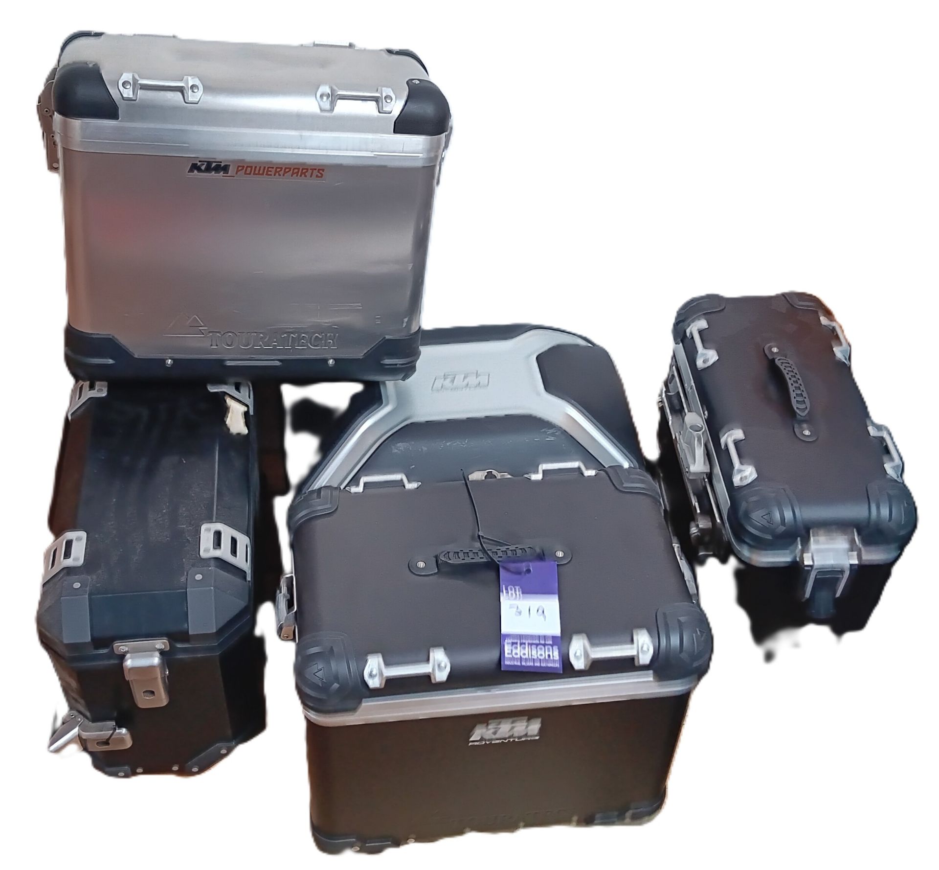KTM urban side case x 5 various (Viewing strongly recommended)