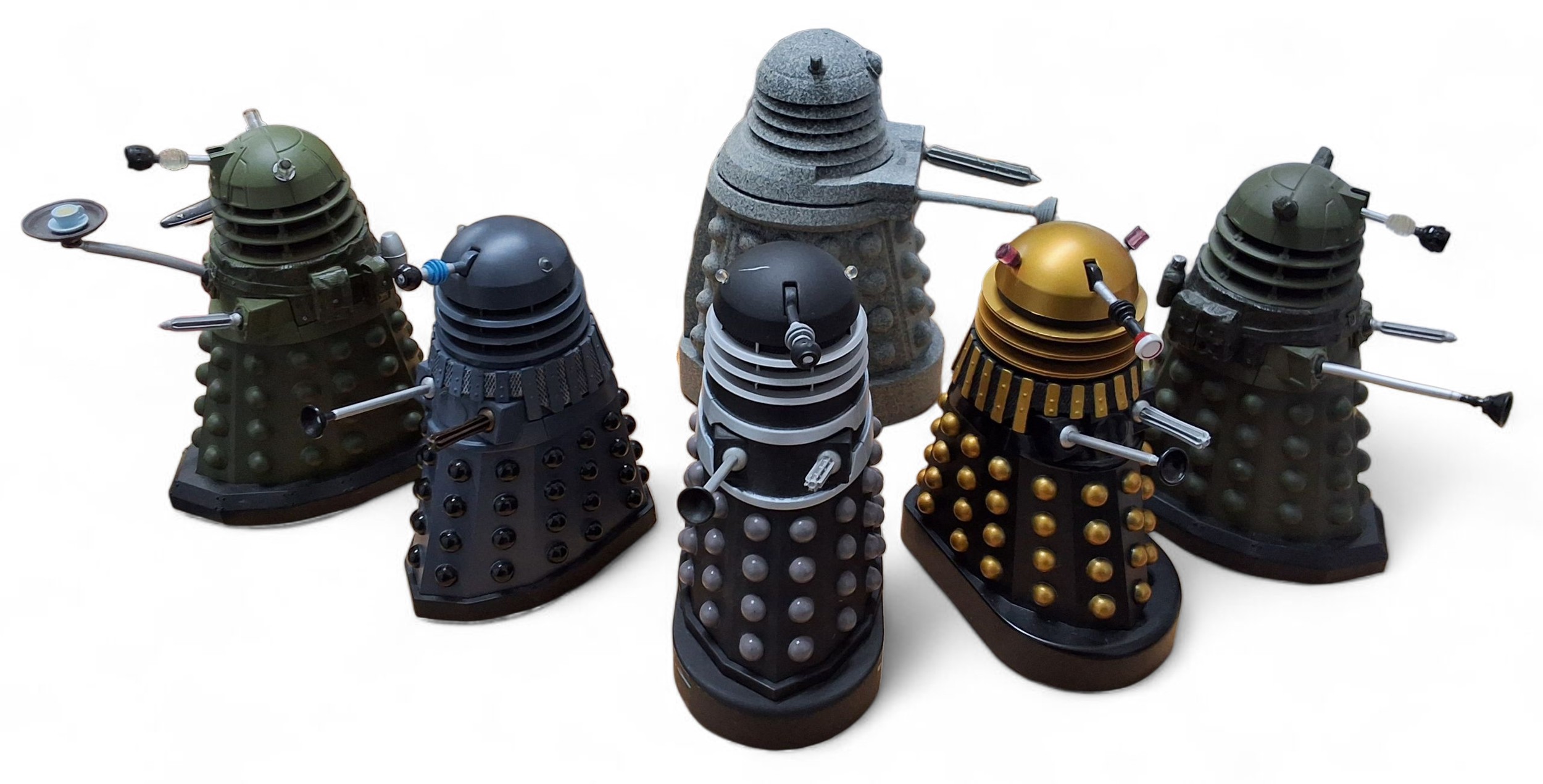 Dr Who - an Eaglemoss Ironside Dalek with tea tray from Victory of the ...