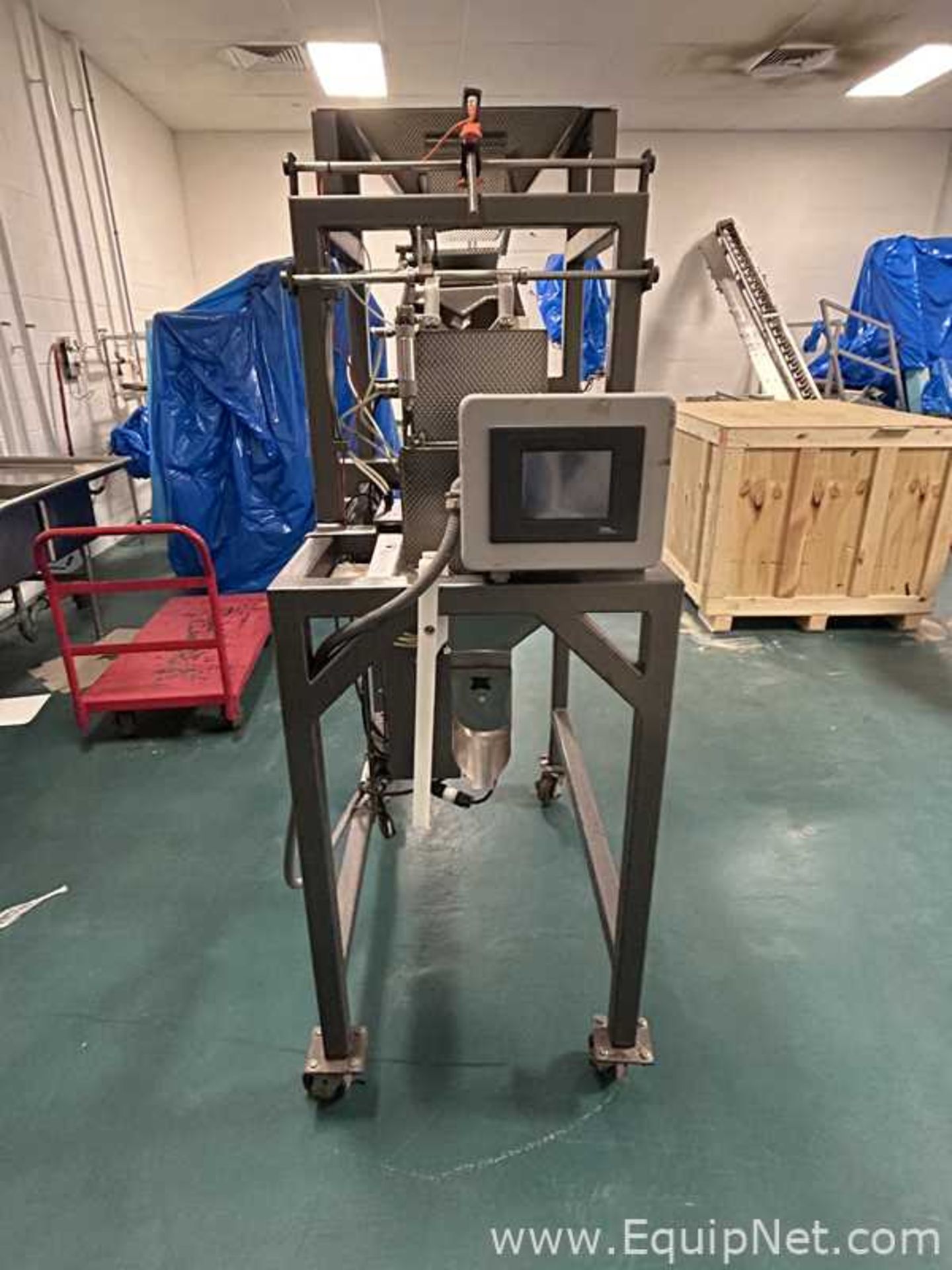 EQUIPNET LISTING #1079473DESCRIPTION: Single Head 10 KG. Scale With Swifty Pouch FillerSingle Hea