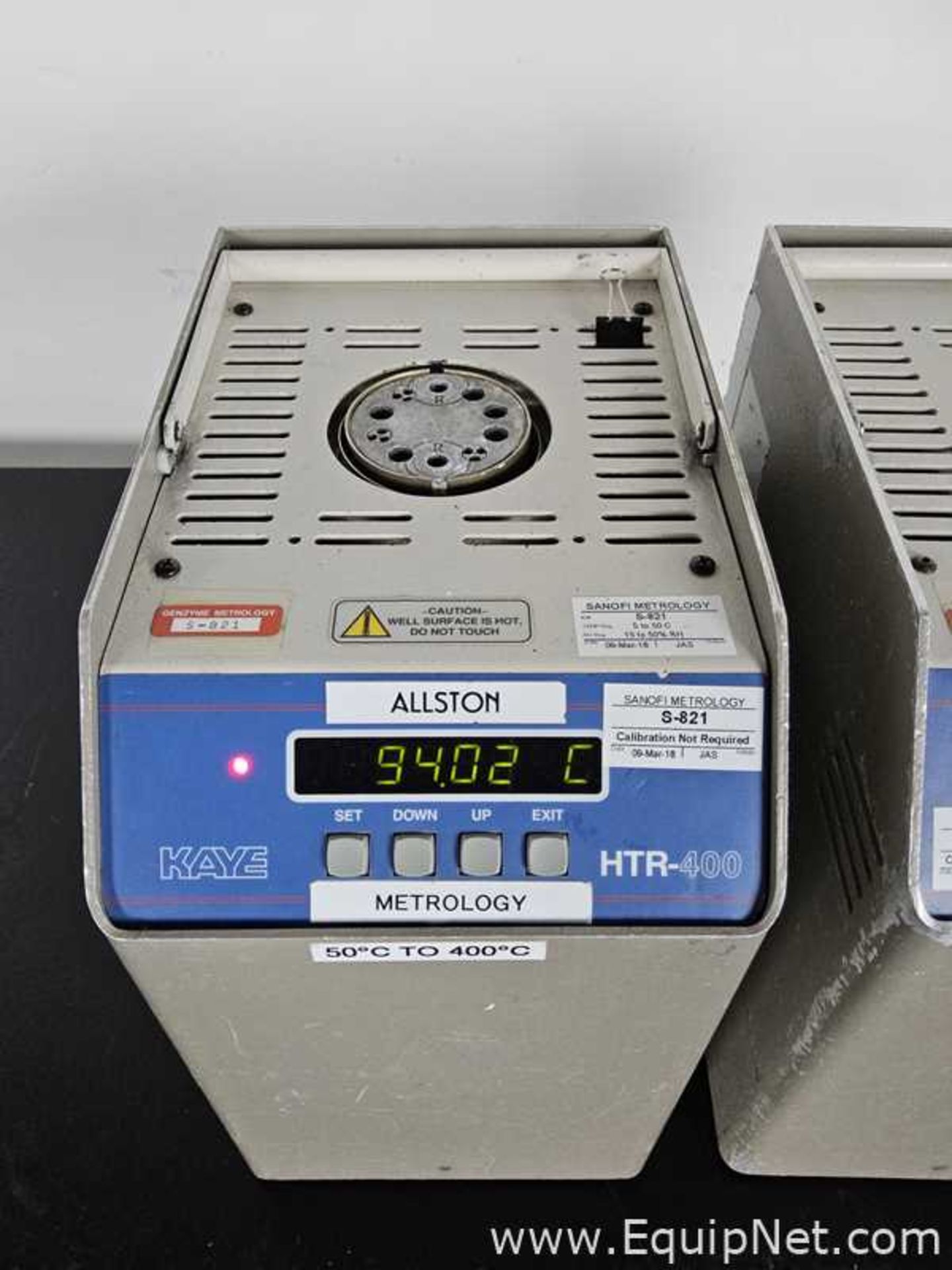 EQUIPNET LISTING #1076240DESCRIPTION: Lot of 2 Kaye HTR-400 High ...