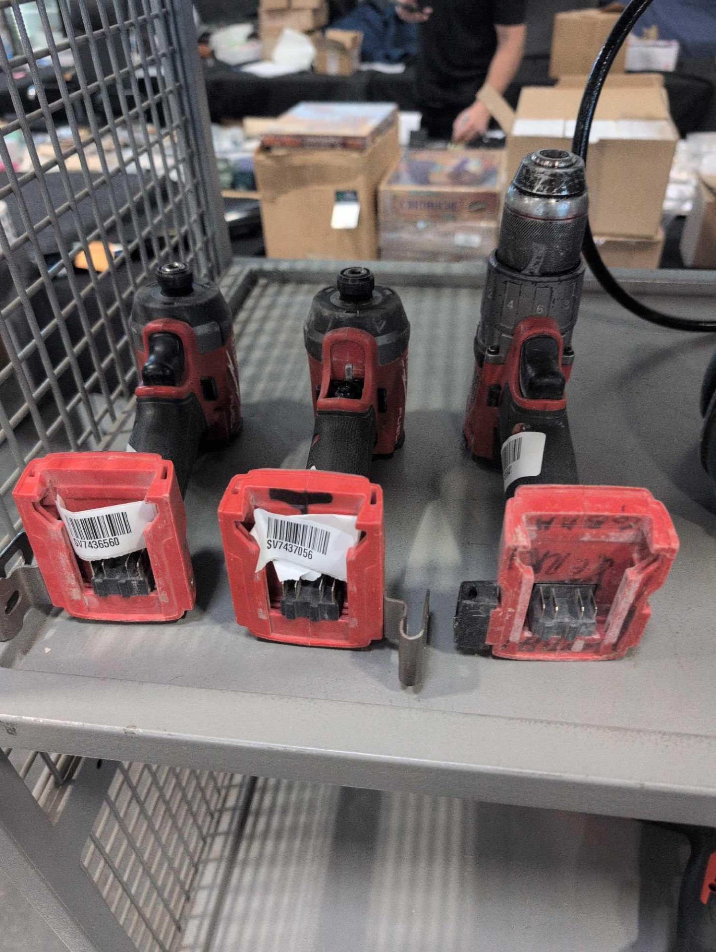 Milwaukee tools, used drills, grease gun, press tool, Milwaukee saws ...