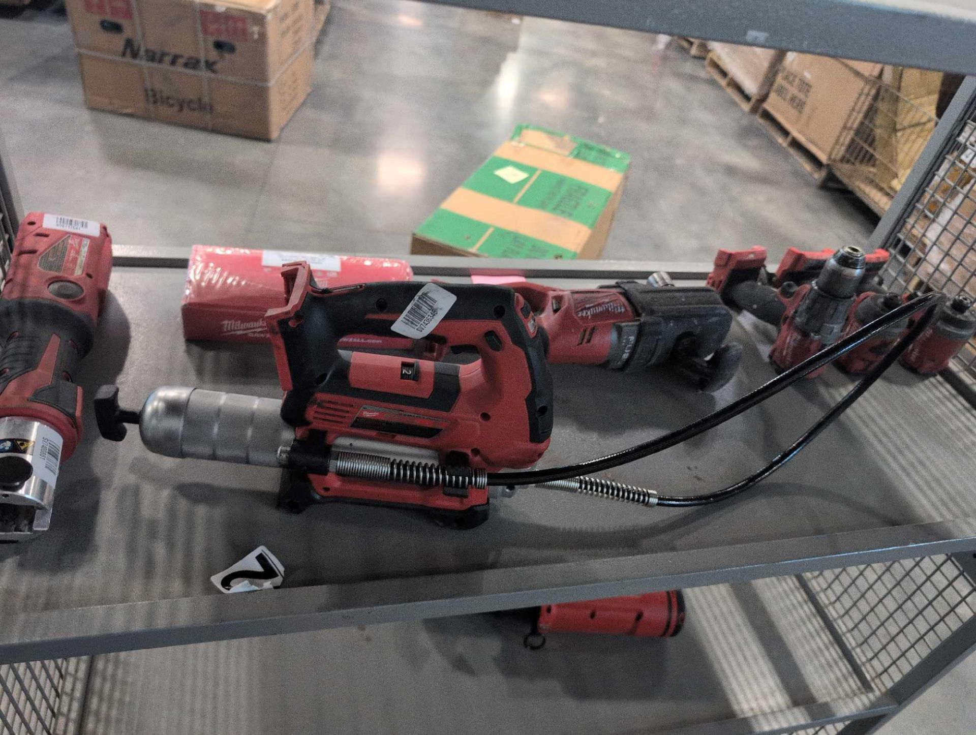 Milwaukee tools, used drills, grease gun, press tool, Milwaukee saws ...