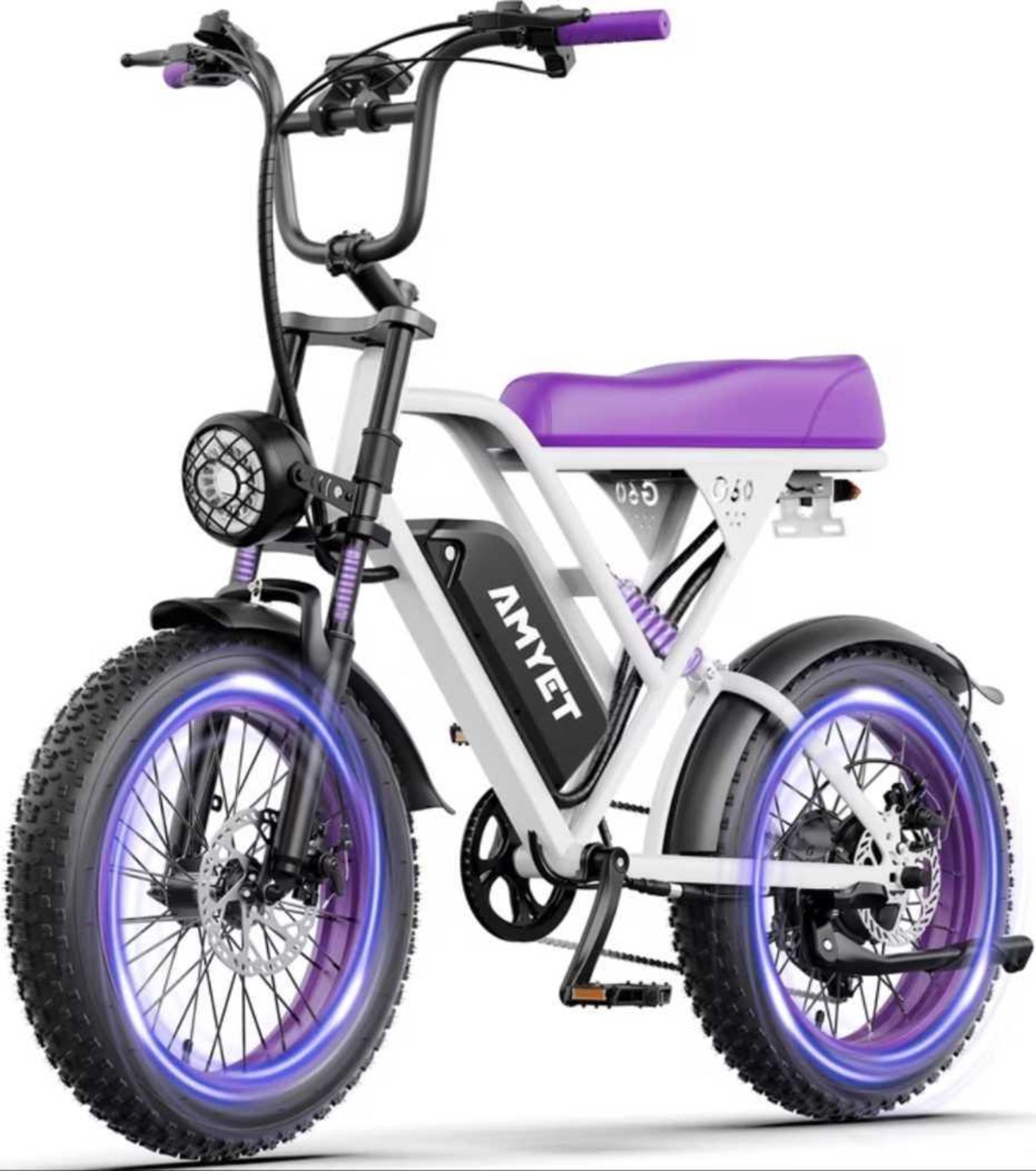 AMYET V9 – G60 E bike, purple