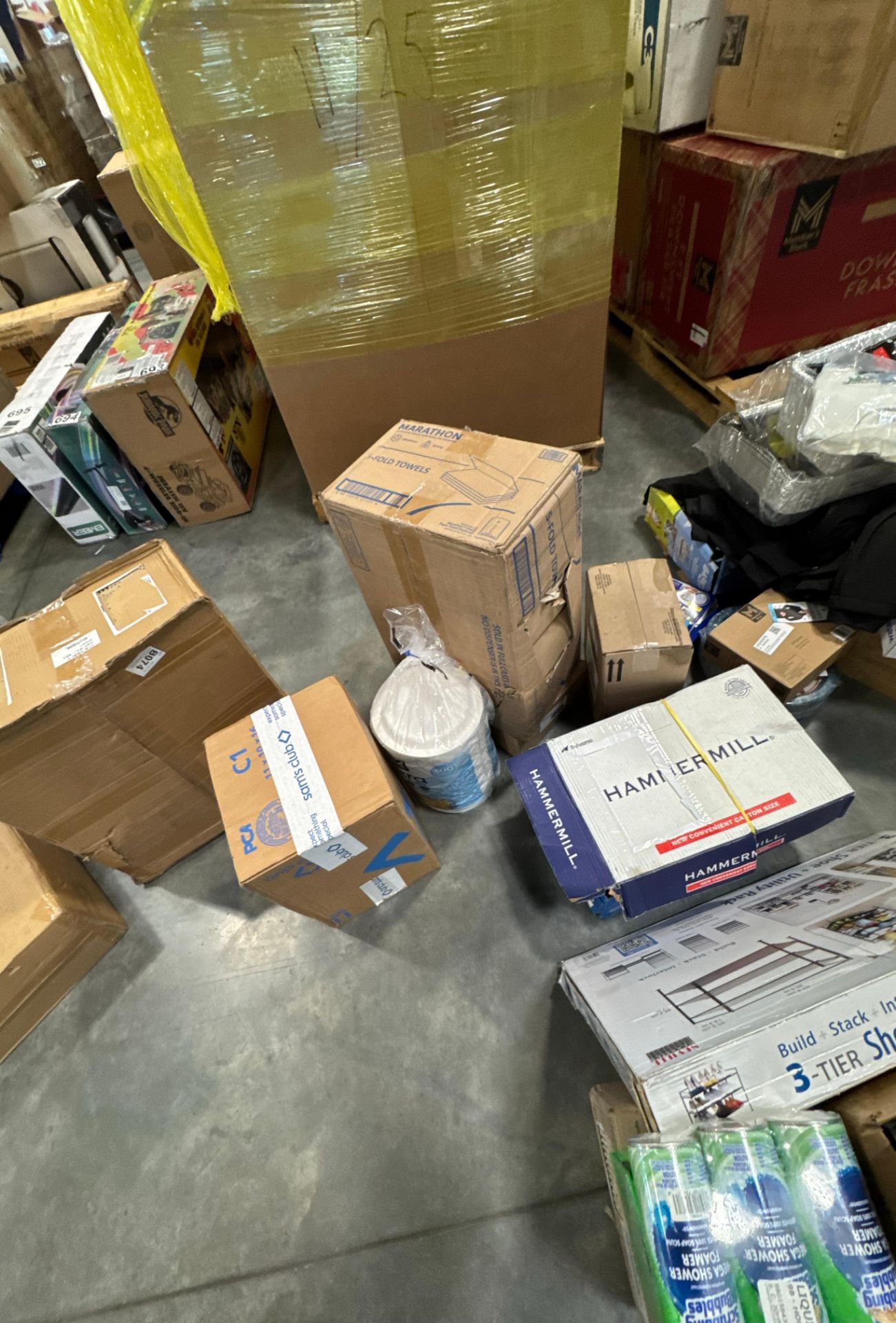 Big box store, Easy-Bake, scrubbing bubbles, copy paper, paper plates ...