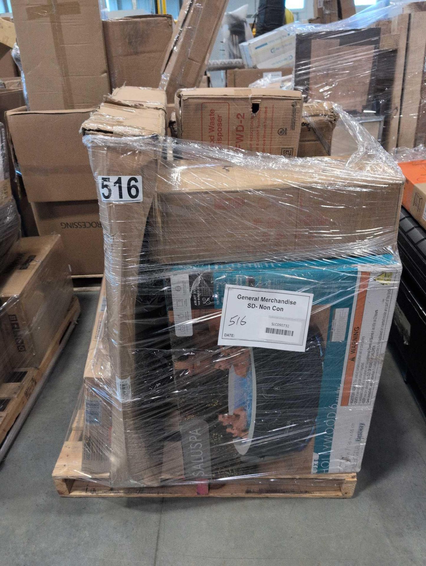 Food waste disposal, Hollywood six hot tub, Graco changing pad, rim ...