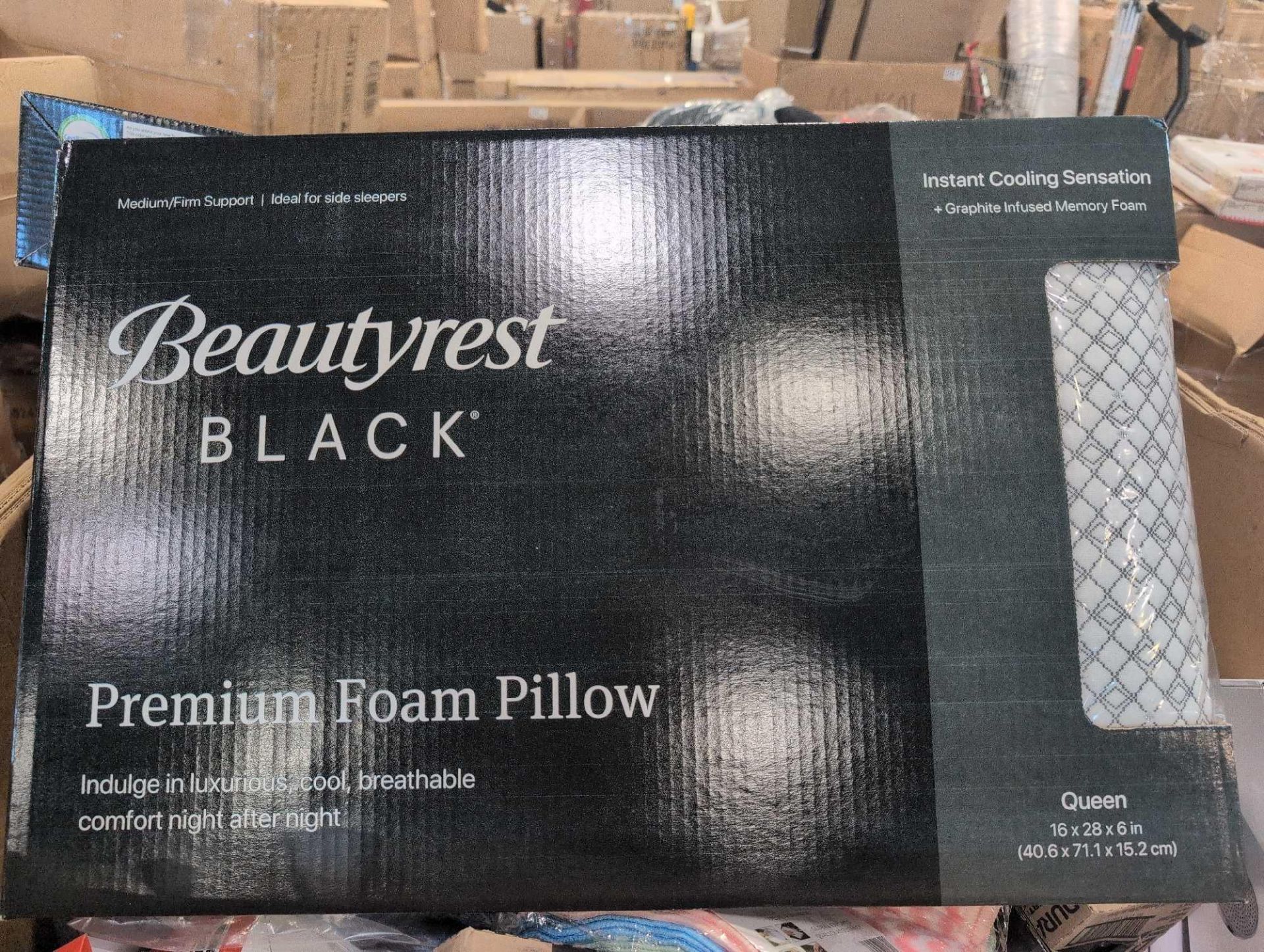 Beauty rest pillows, blankets, multiple packs of Duracell batteries ...
