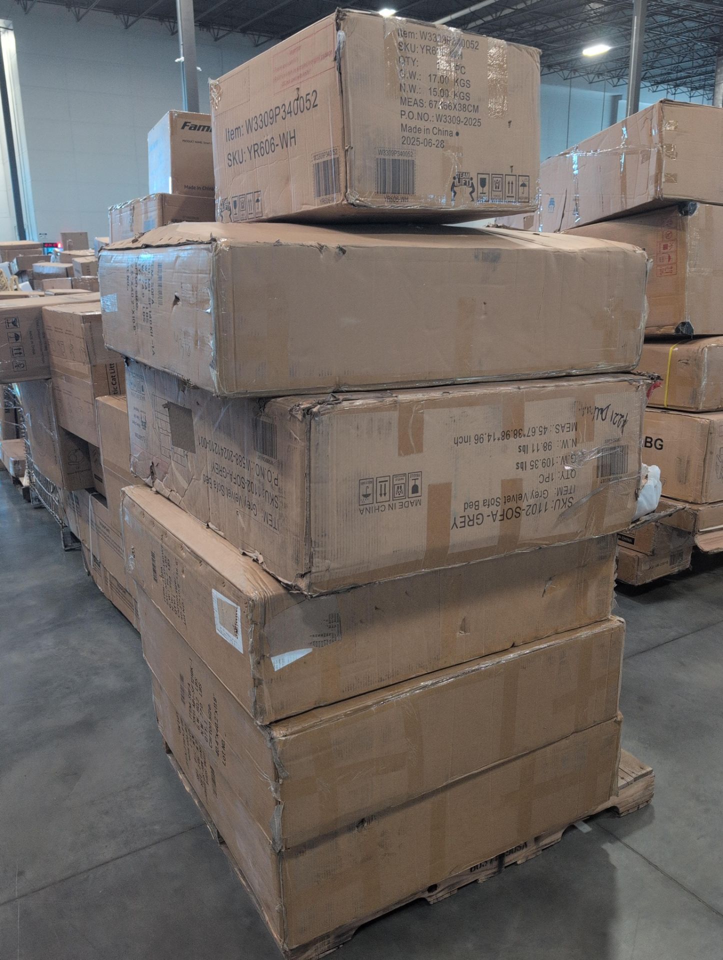 sofa, furniture and other items