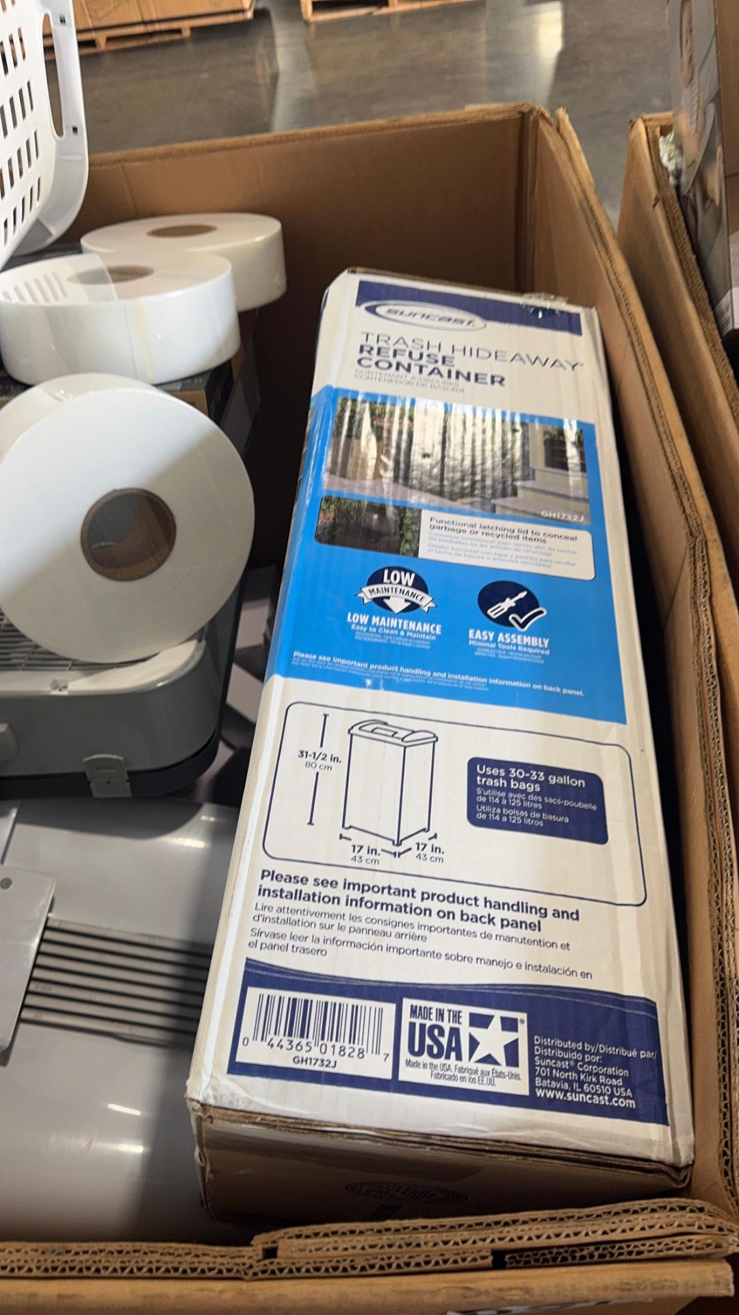 Performance muffler, germ Guardian filters, Suncast hideaway trashcan ...