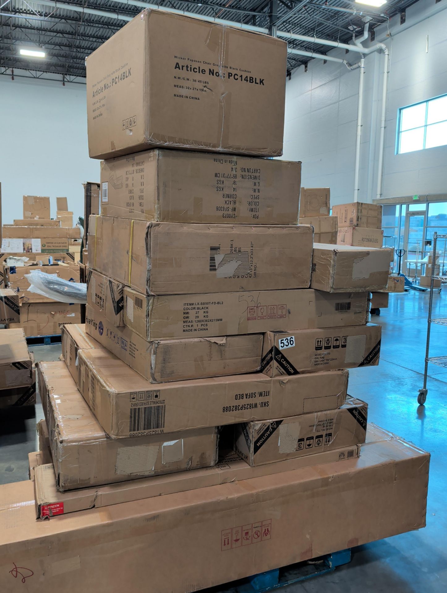 multiple treadmills (5), and miscellaneous