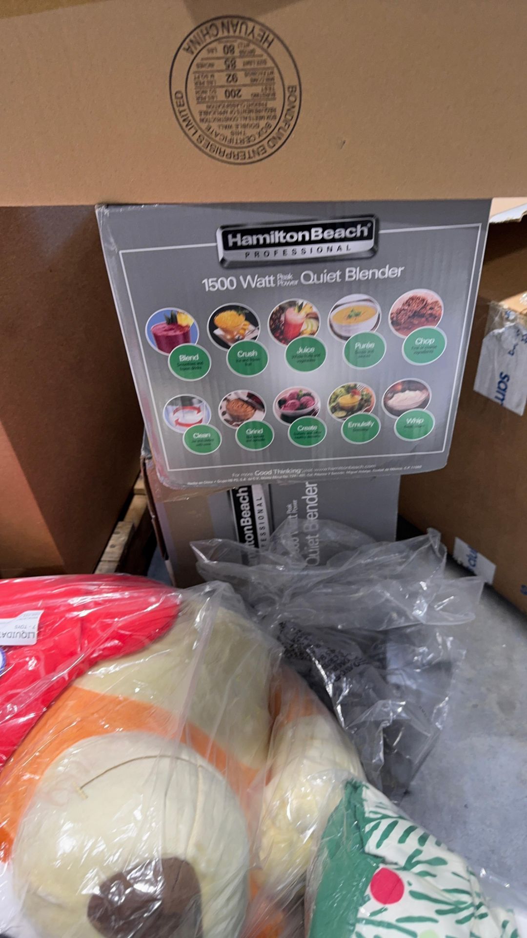 Big box store in a box: foam ball pit, Bluey toy, blenders, FANTTIK ...