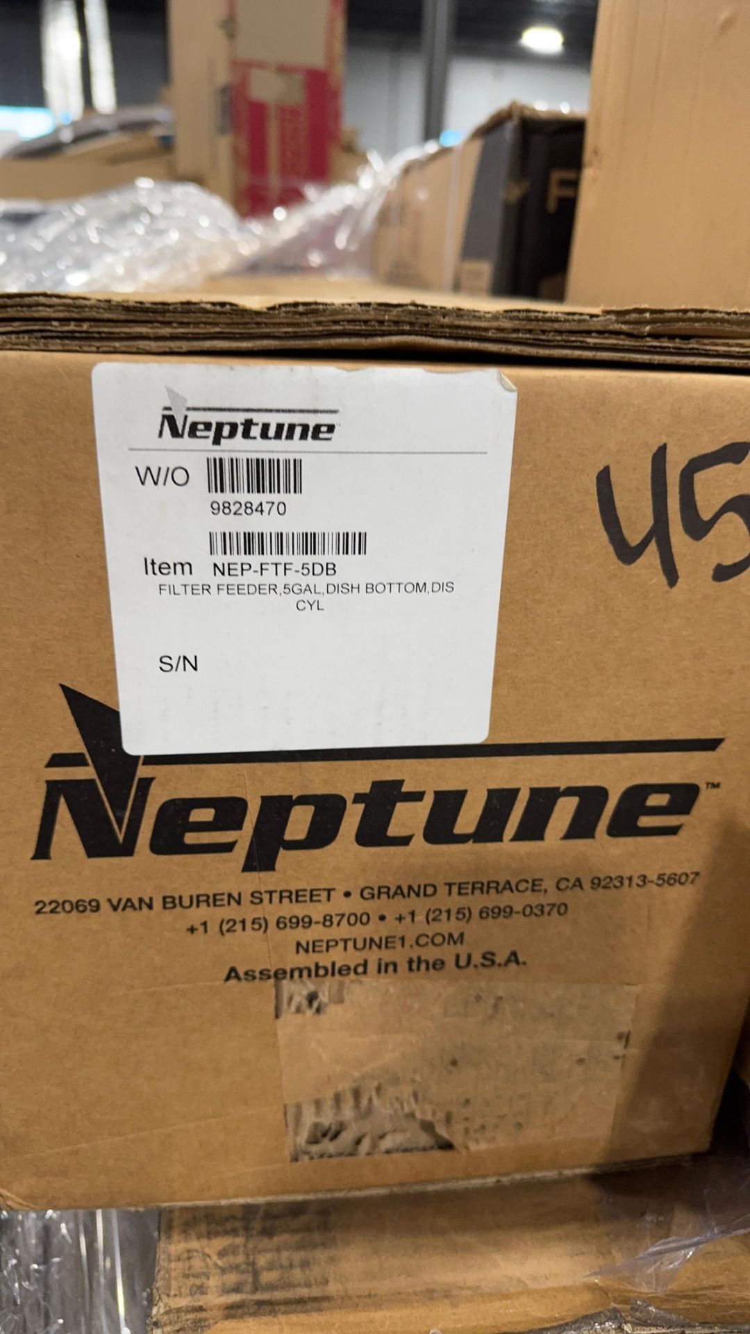 Frigidaire AC unit, miscellaneous furniture, Neptune filter feeder 5 ...
