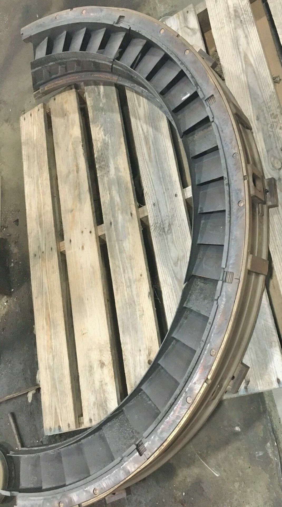 GE Frame 5 Stage 1 Vane Segment Complete Ring