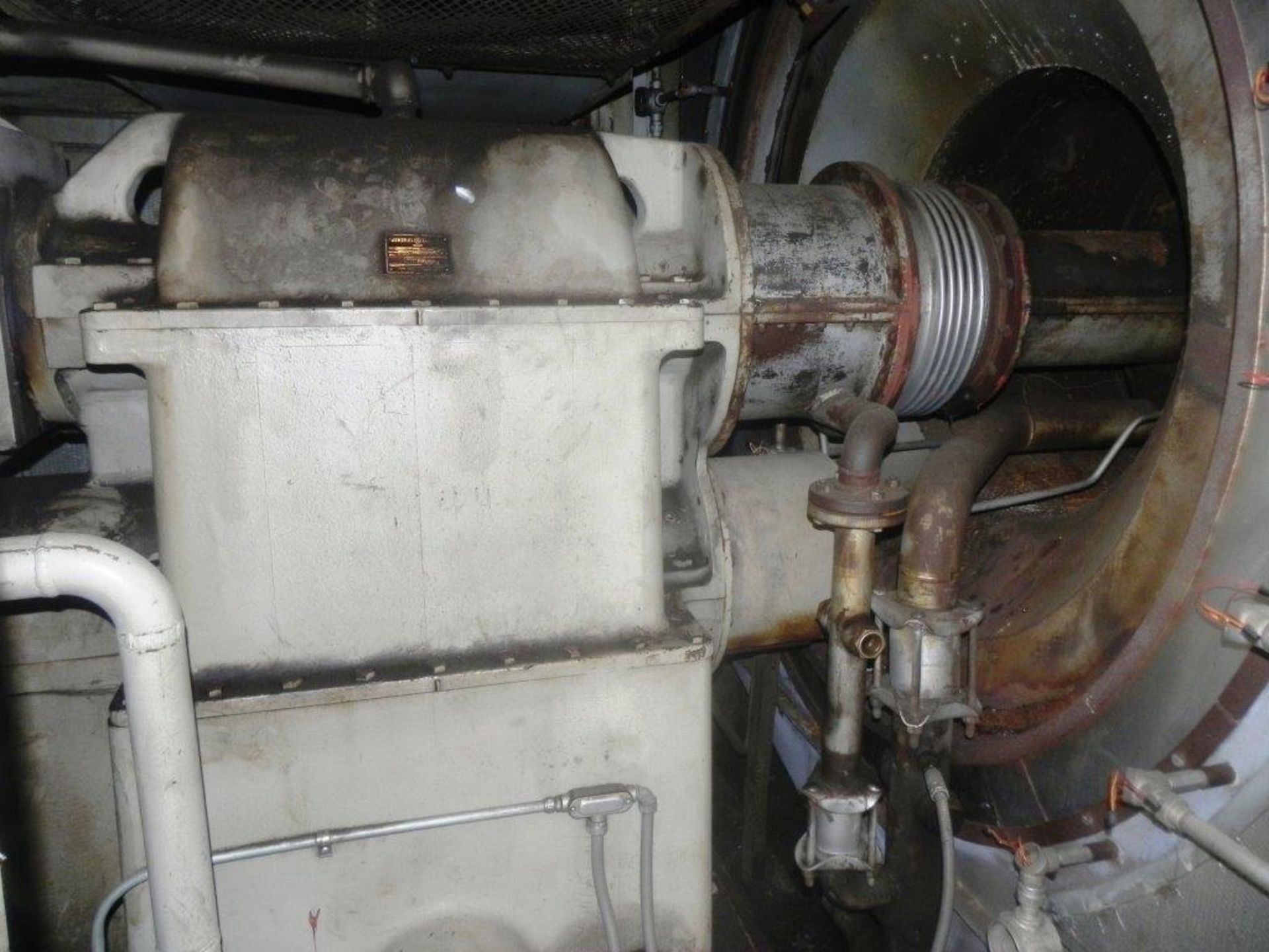 GE 19 MW Frame 5001N Gas Turbine Generator Set Year: 1971 Starts: 3572 ...