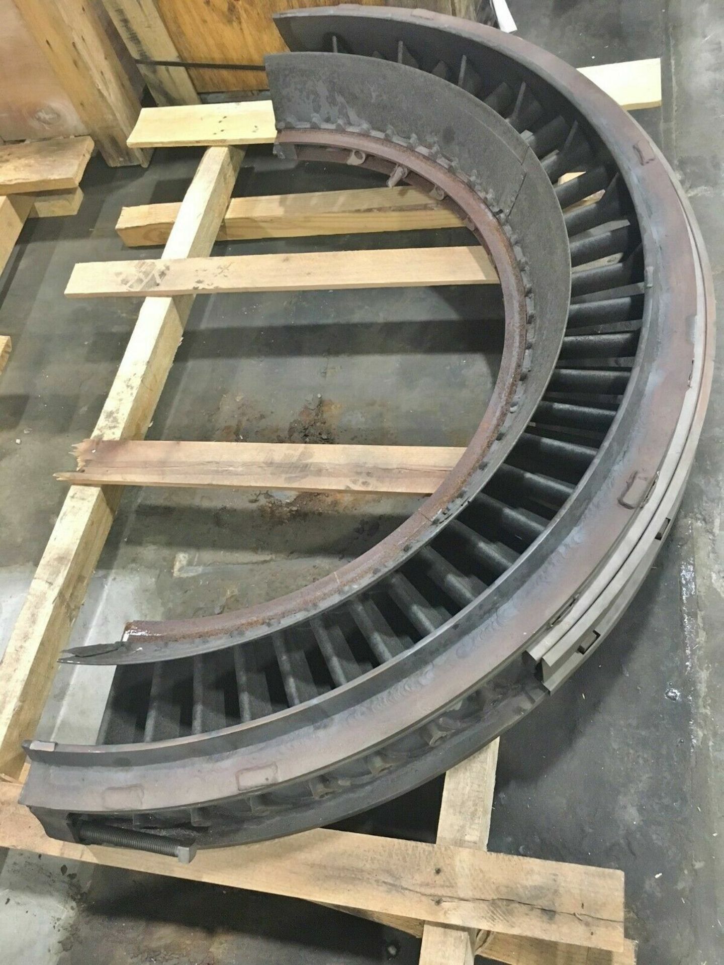 GE Frame 5 Stage 2 Vane Segment Complete Ring