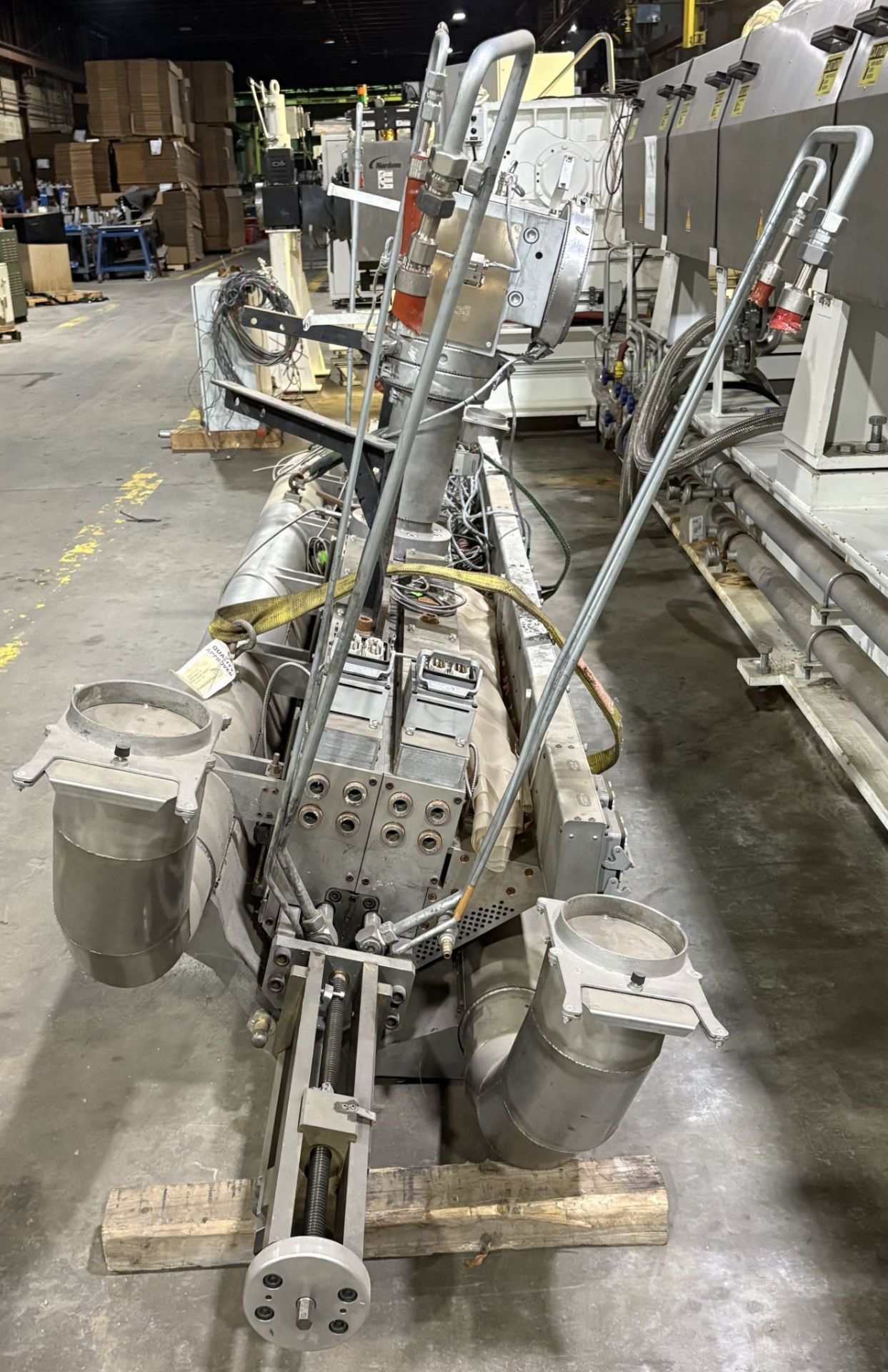 CLOEREN SINGLE-MANIFOLD SHEET/FILM DIE w/ AUTODECKLE