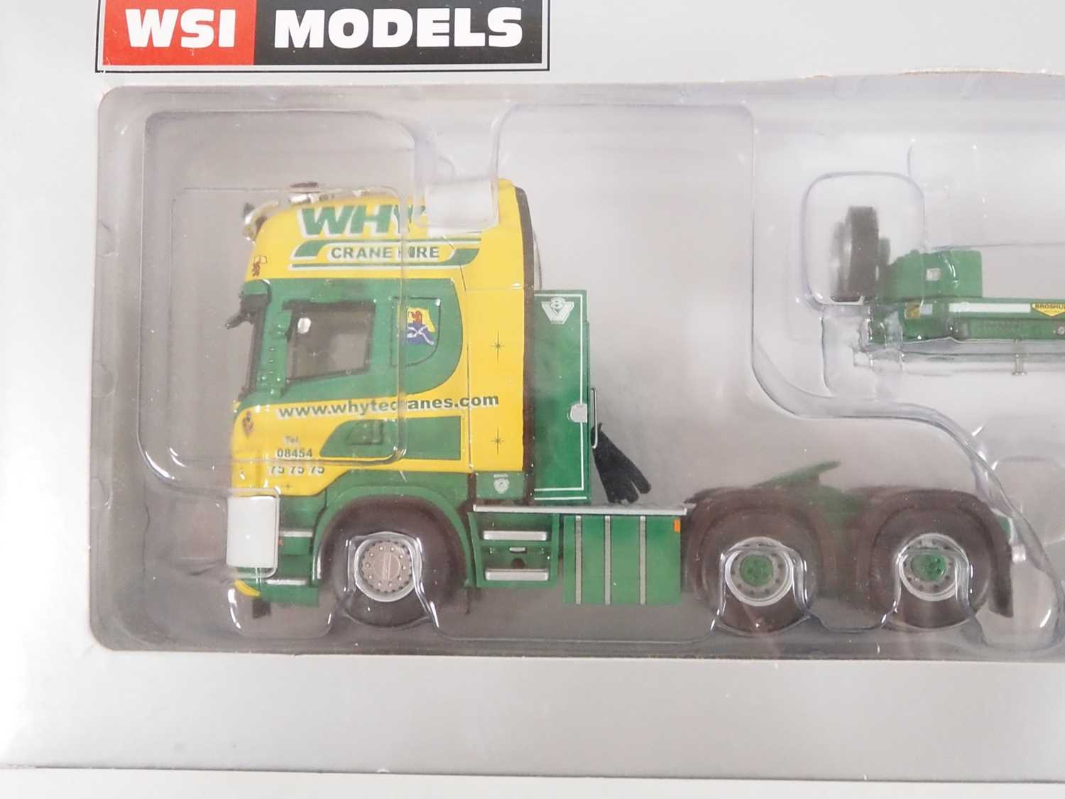 WSI MODELS - A 1:50 Scale 01-1849 diecast Scania R6 Topline 6x4 Truck ...
