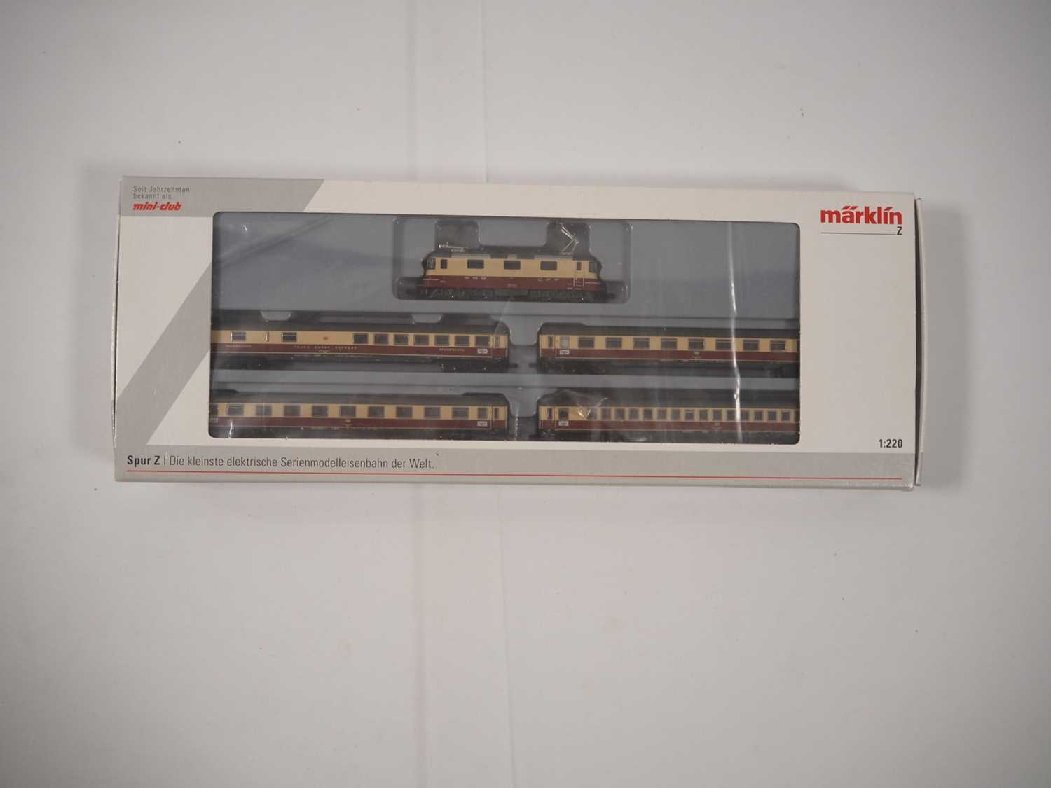 MARKLIN - Z gauge 81593 TEE 'Roland' train pack comprising Swiss ...