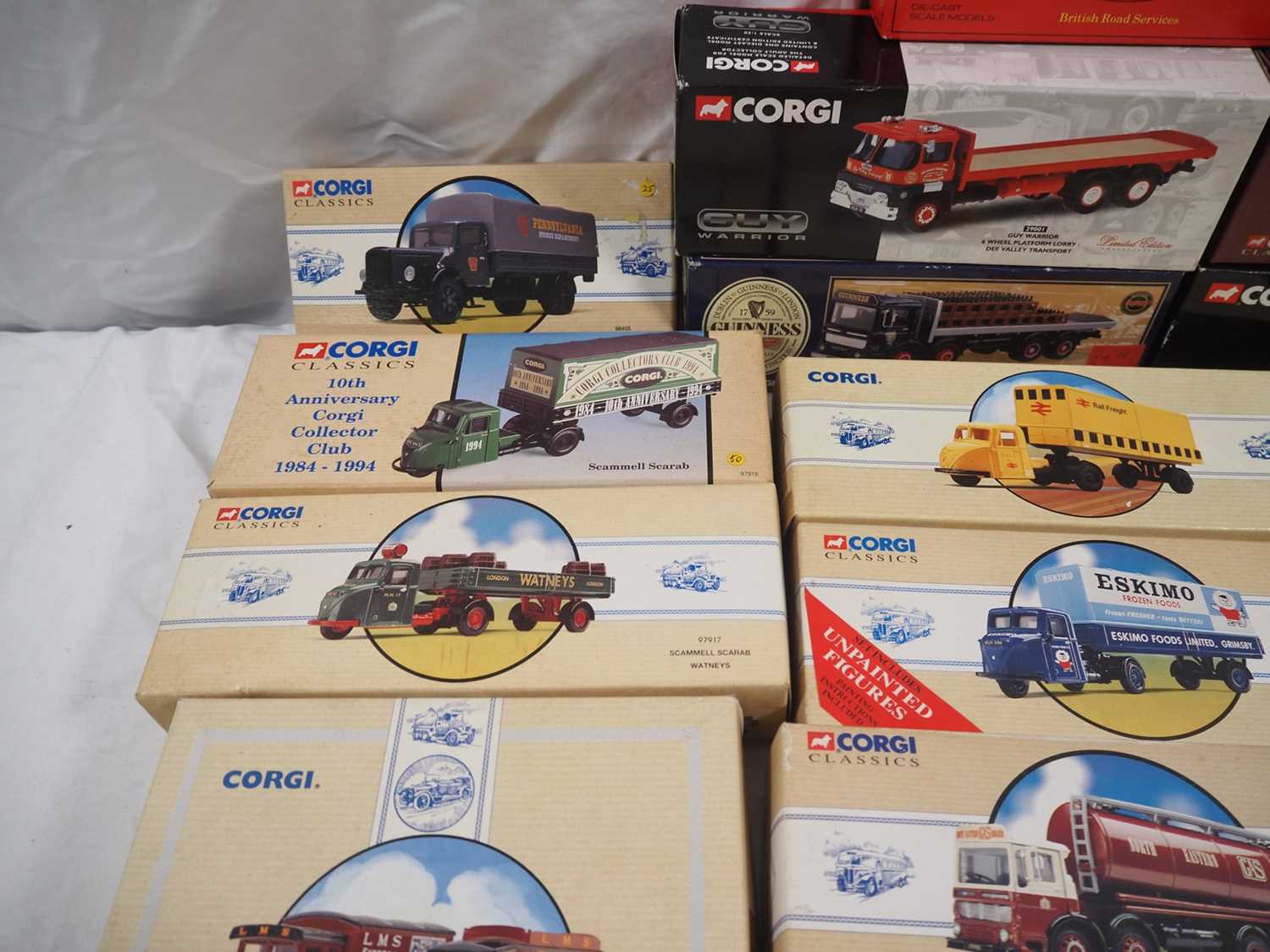 CORGI CLASSICS - 1:50 scale diecast lorries in original boxes, various ...