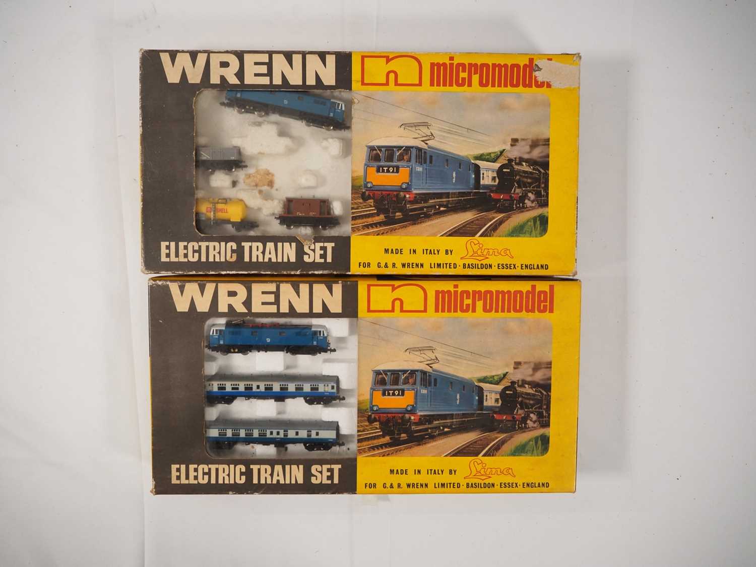 WRENN MICRO MODEL - N gauge pair of British Outline train sets ...
