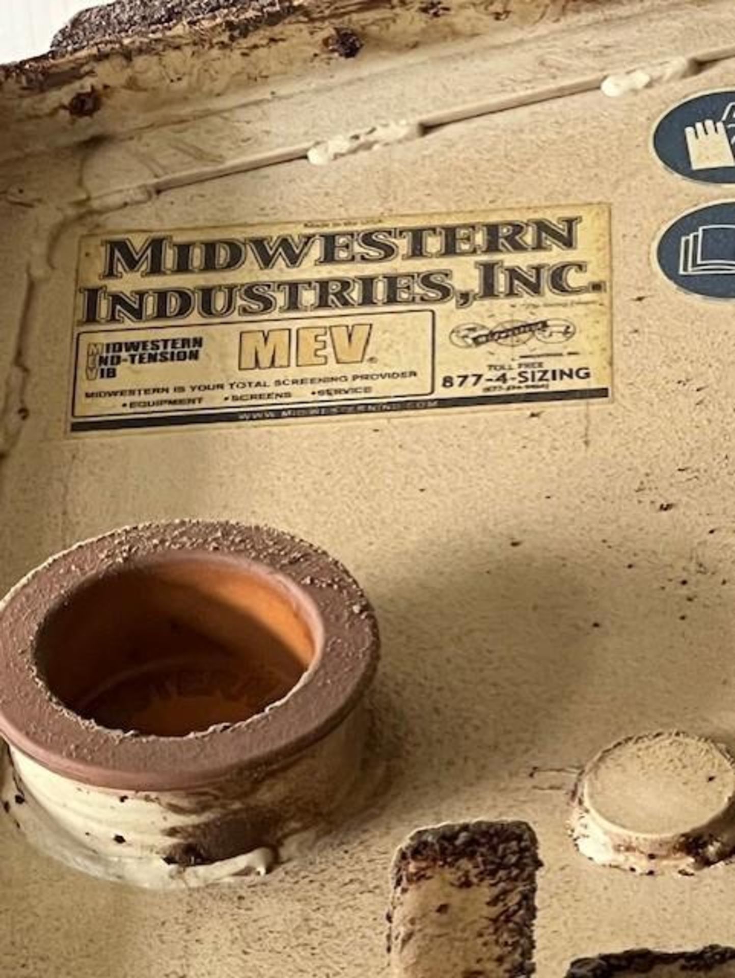 Description: Midwestern Industries MEV 5x10-2 High-Frequency Screener ...