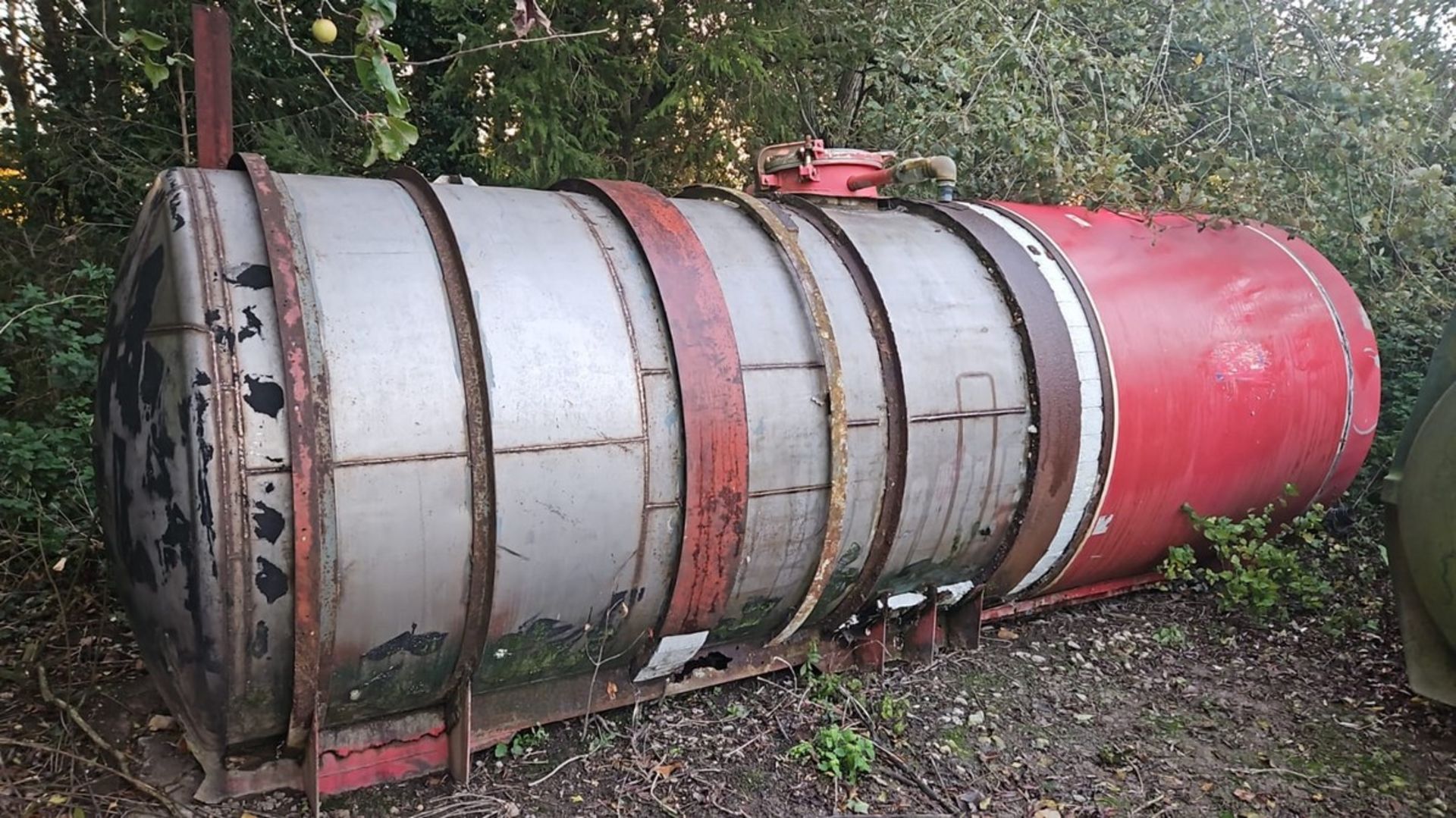 9000l stainless steel tank, ex bowser
