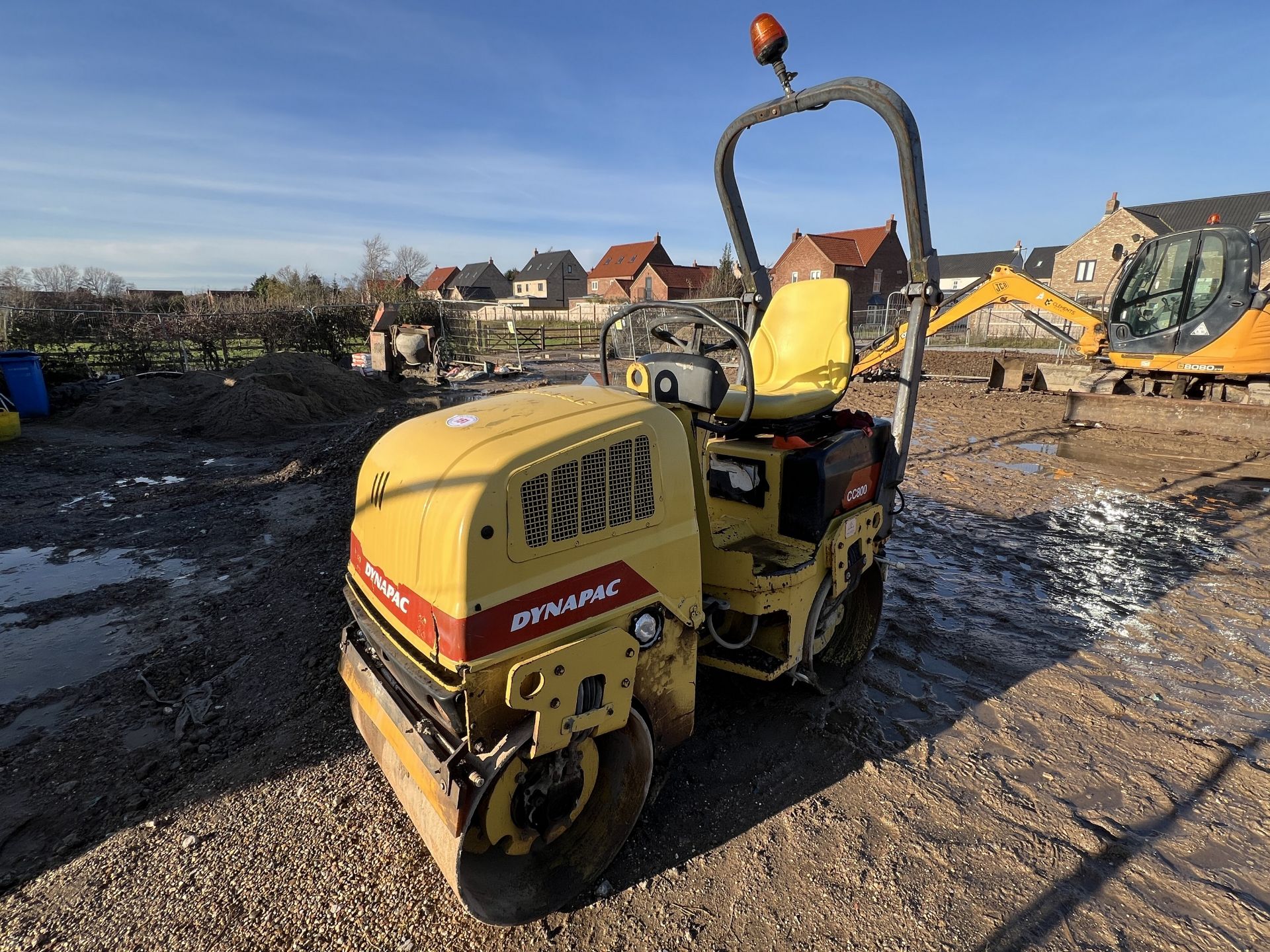 Dynapac CC800 diesel vibrating road roller