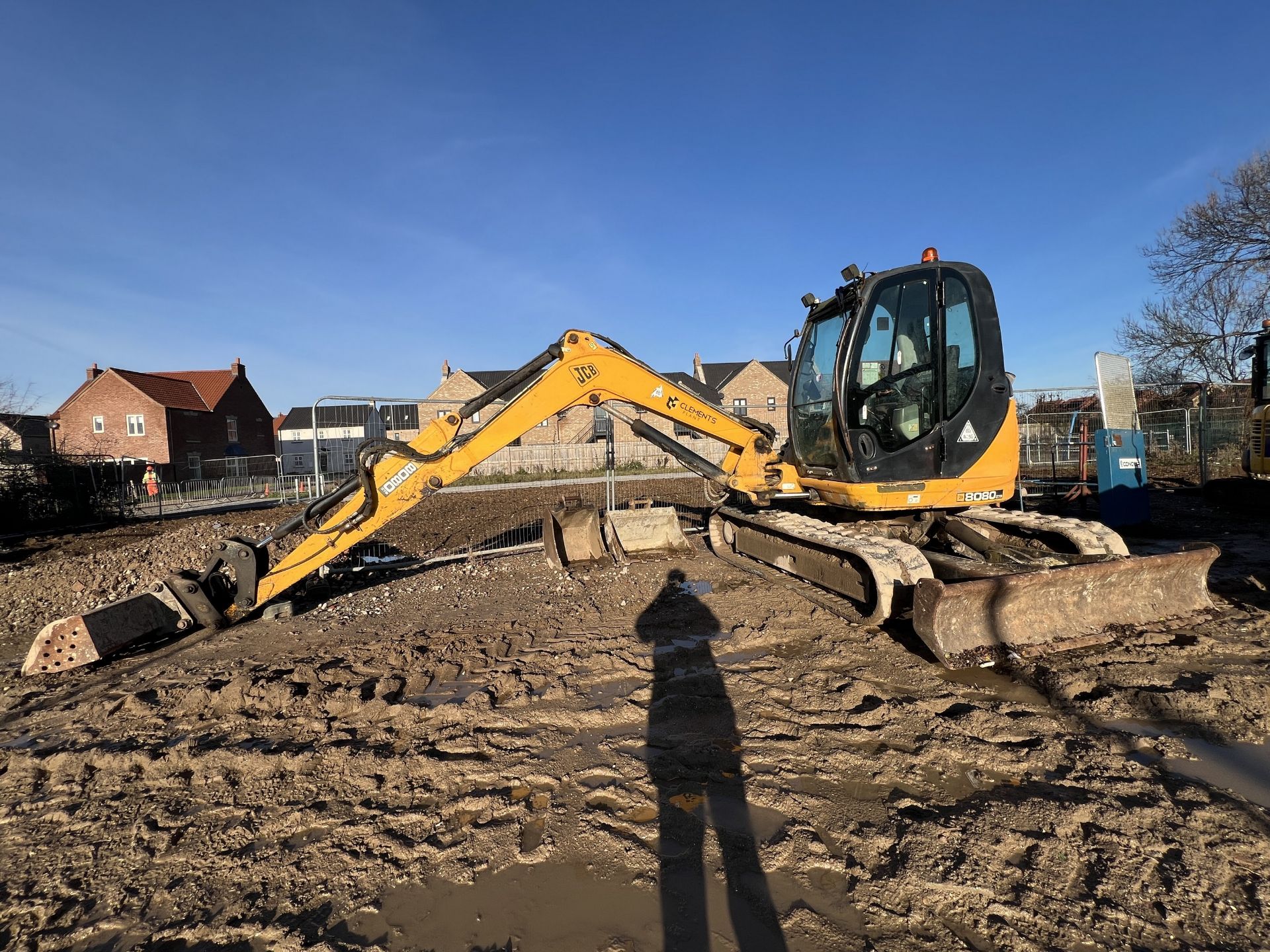2008 JCB 8080ZTS 8t digger, 5590hrs with 4 buckets