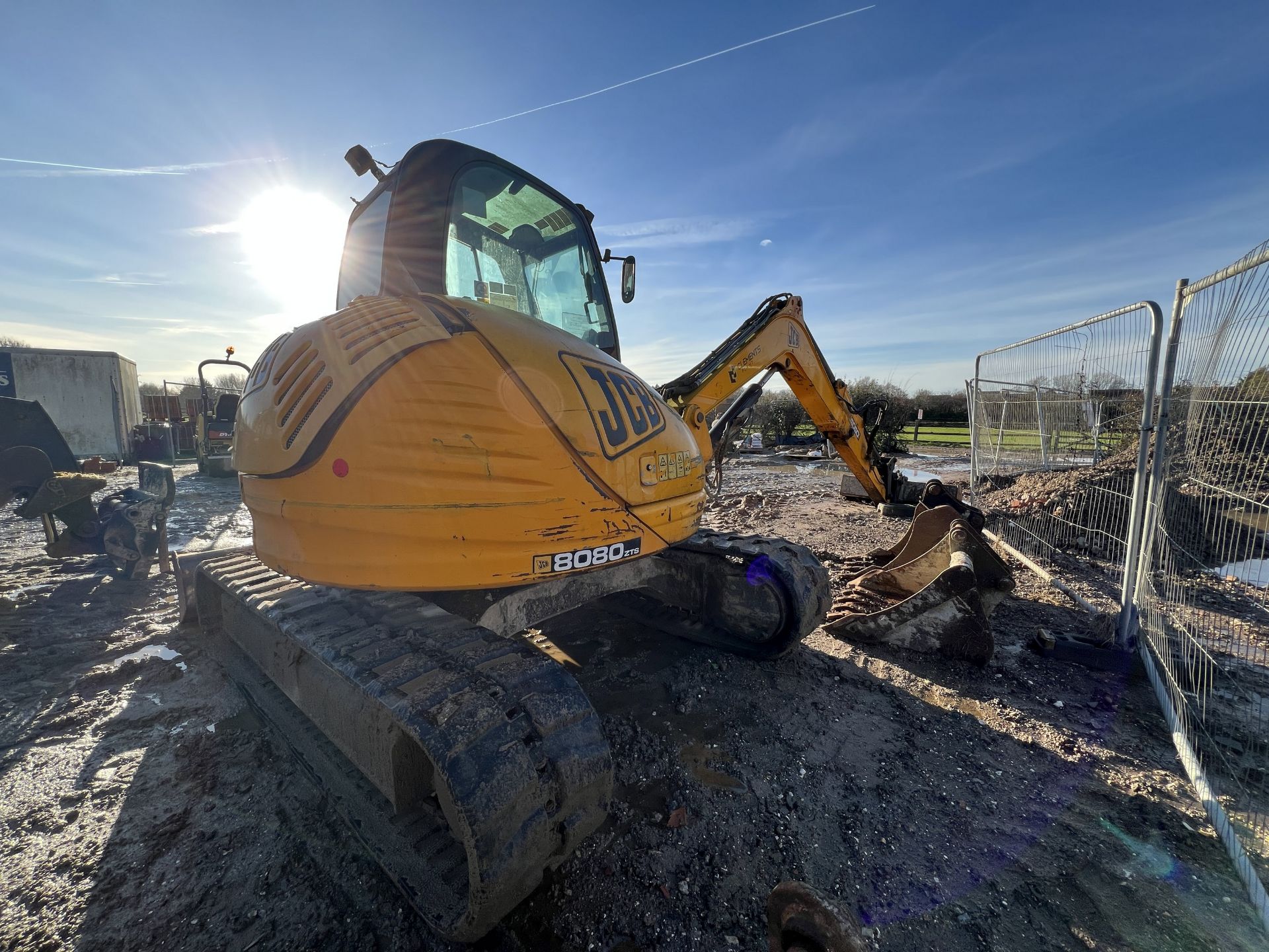 2008 JCB 8080ZTS 8t digger, 5590hrs with 4 buckets