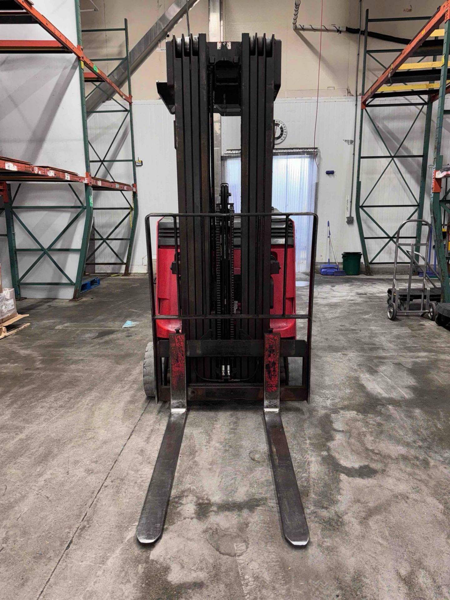 Raymond 3,500 Lb Cap. Model 420-C35QM Electric Forklift, s/n 420-10-18581