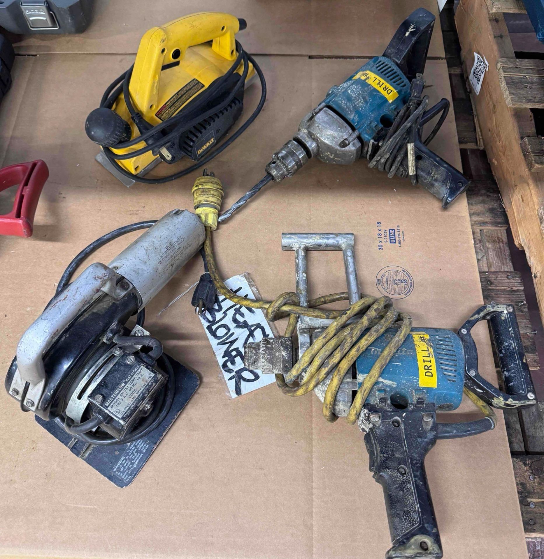 Collection of Various Machine Shop Power and Hand Tools to include ...