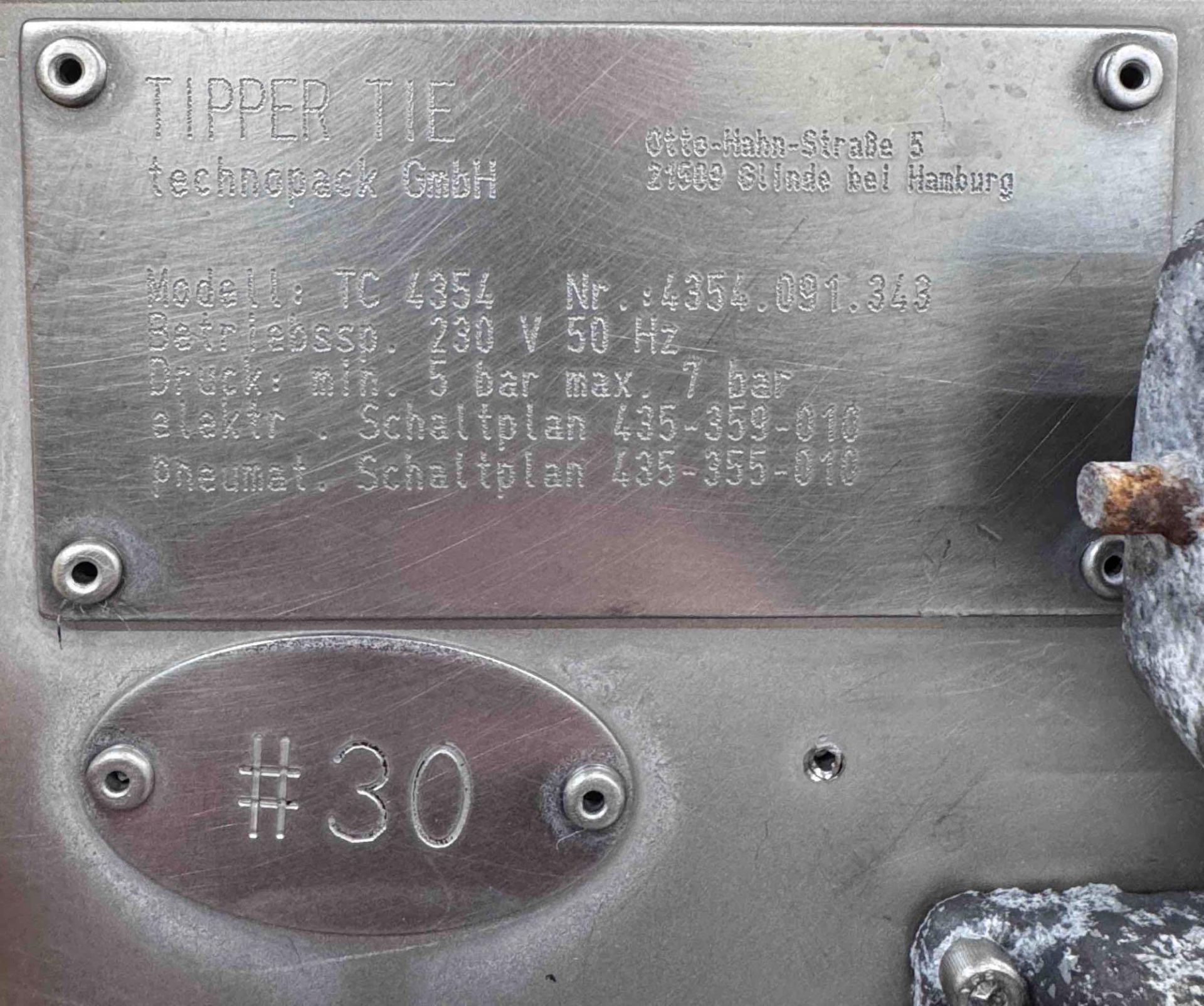Tipper Tie Model TC4354 Single Auto-Clipper for Pre-Tied Casings (quick ...