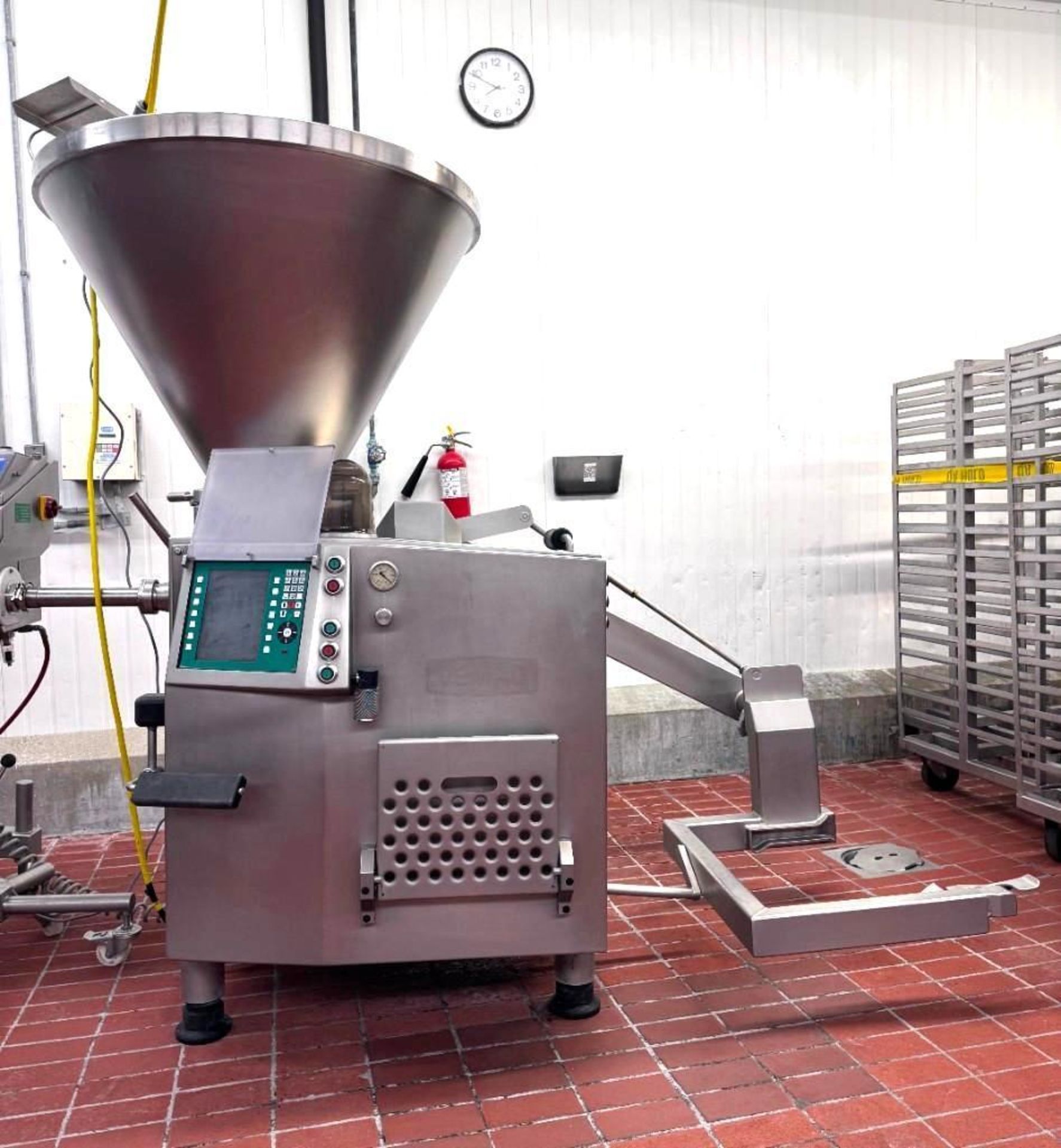 (2017) Vemag Model HP20E Stainless Steel Twin-Screw Vacuum Filler ...